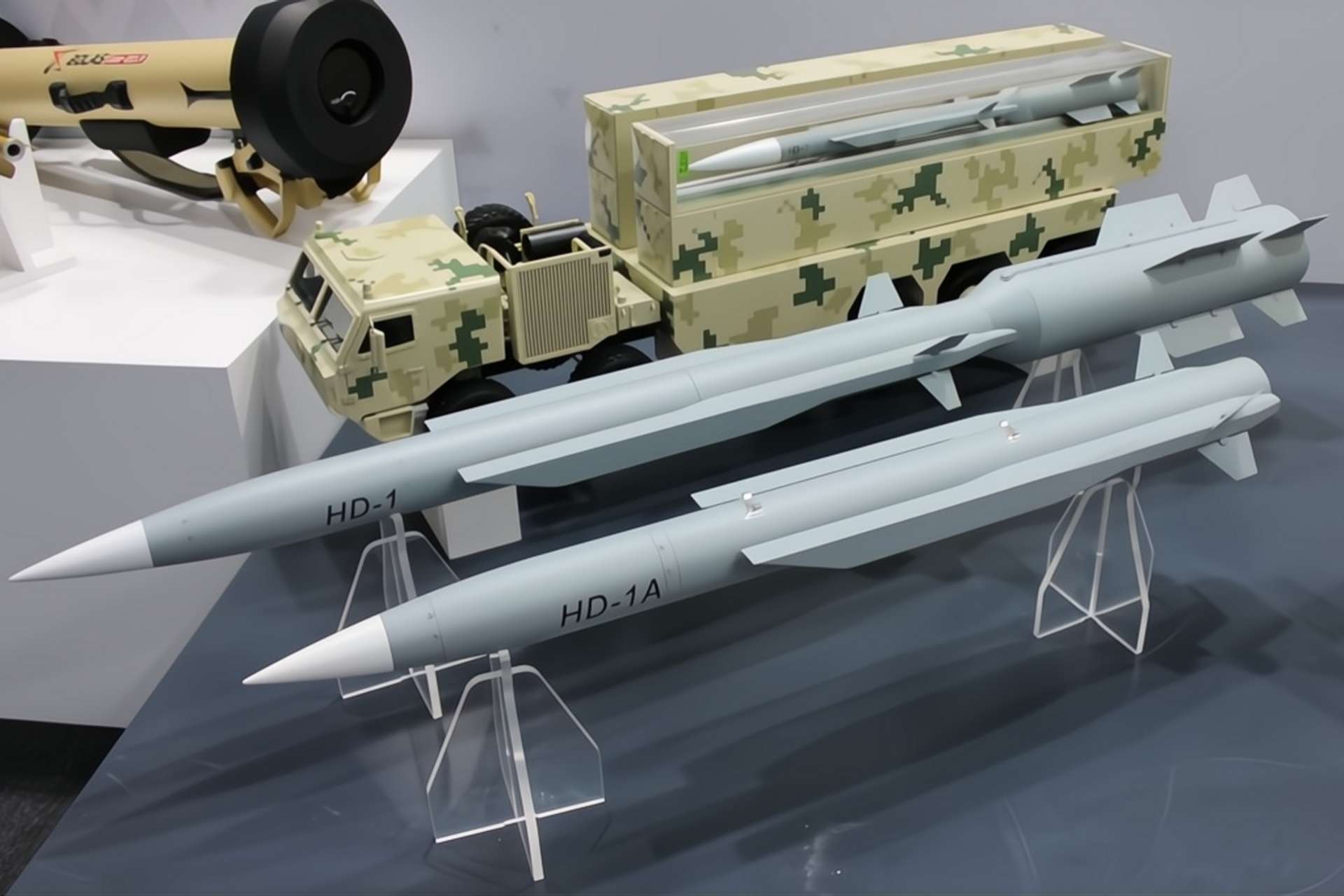DSA 2024: China Displays HD-1 and HD-1A Supersonic Missile in Malaysia