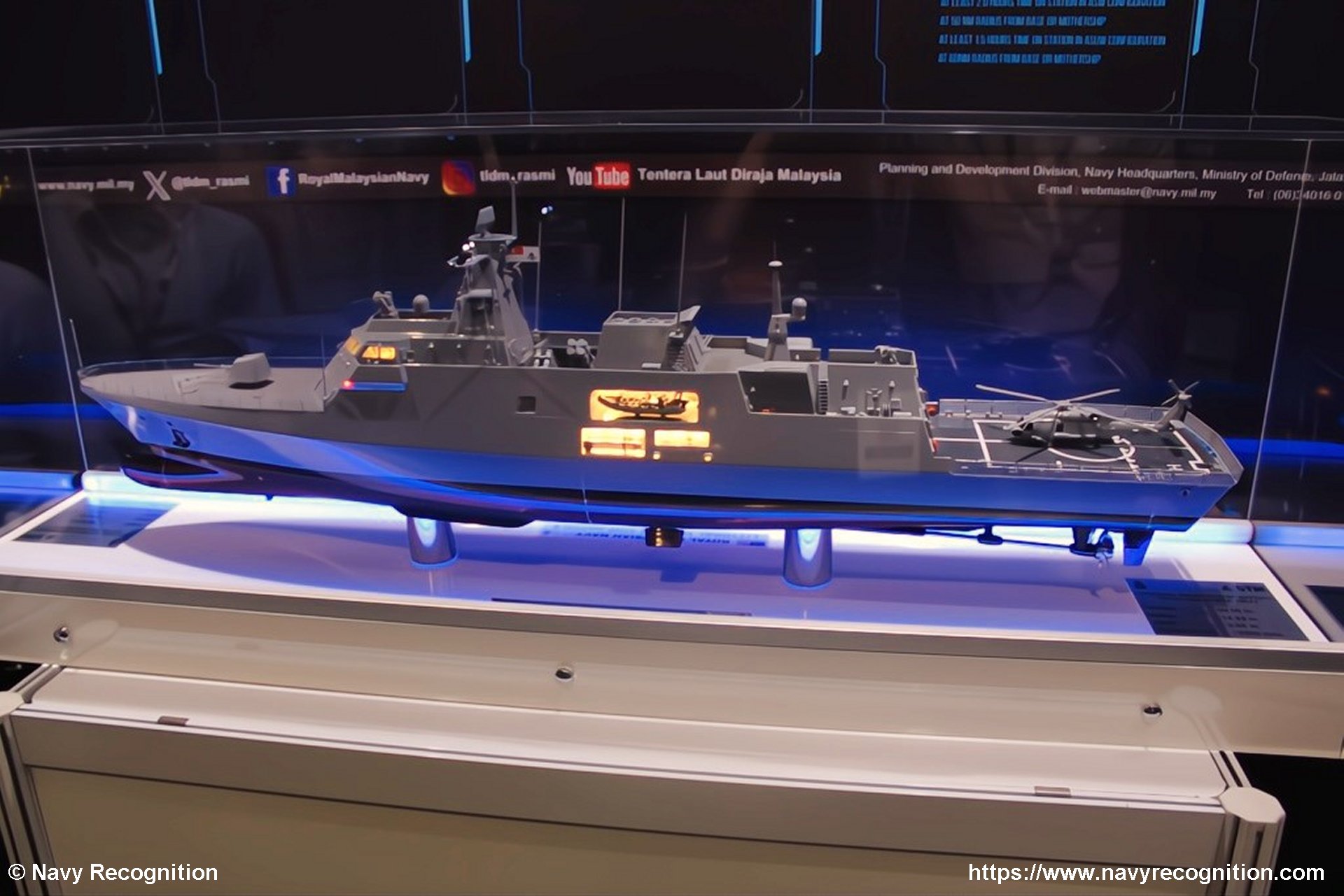 DSA 2024: Malaysia Navy & STM unveil future Littoral Mission Ship LMS ...
