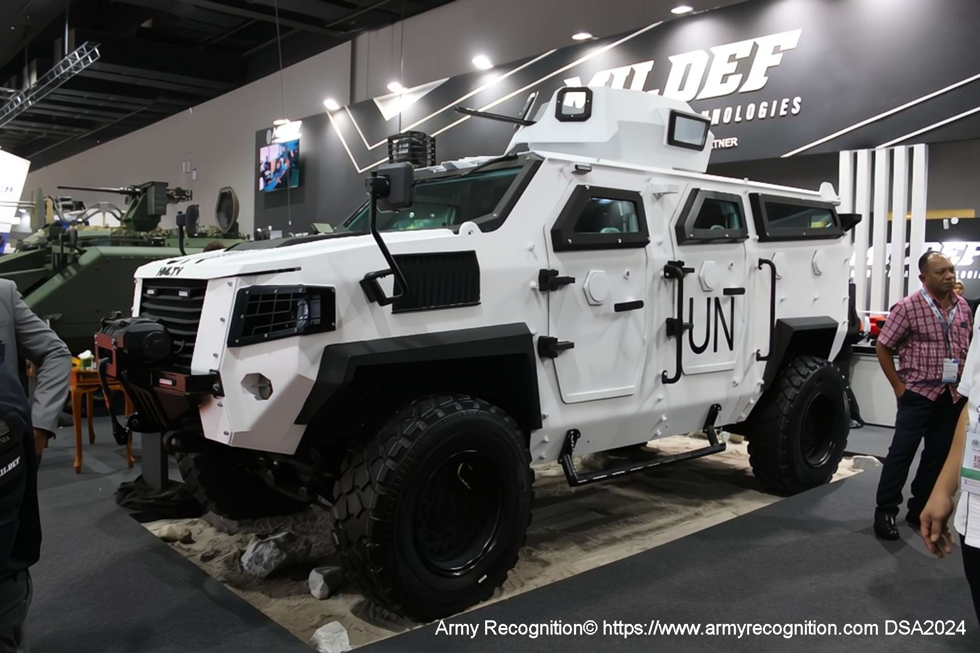 DSA 2024: Malaysian company Mildef exposes its 4X4 High Mobility ...