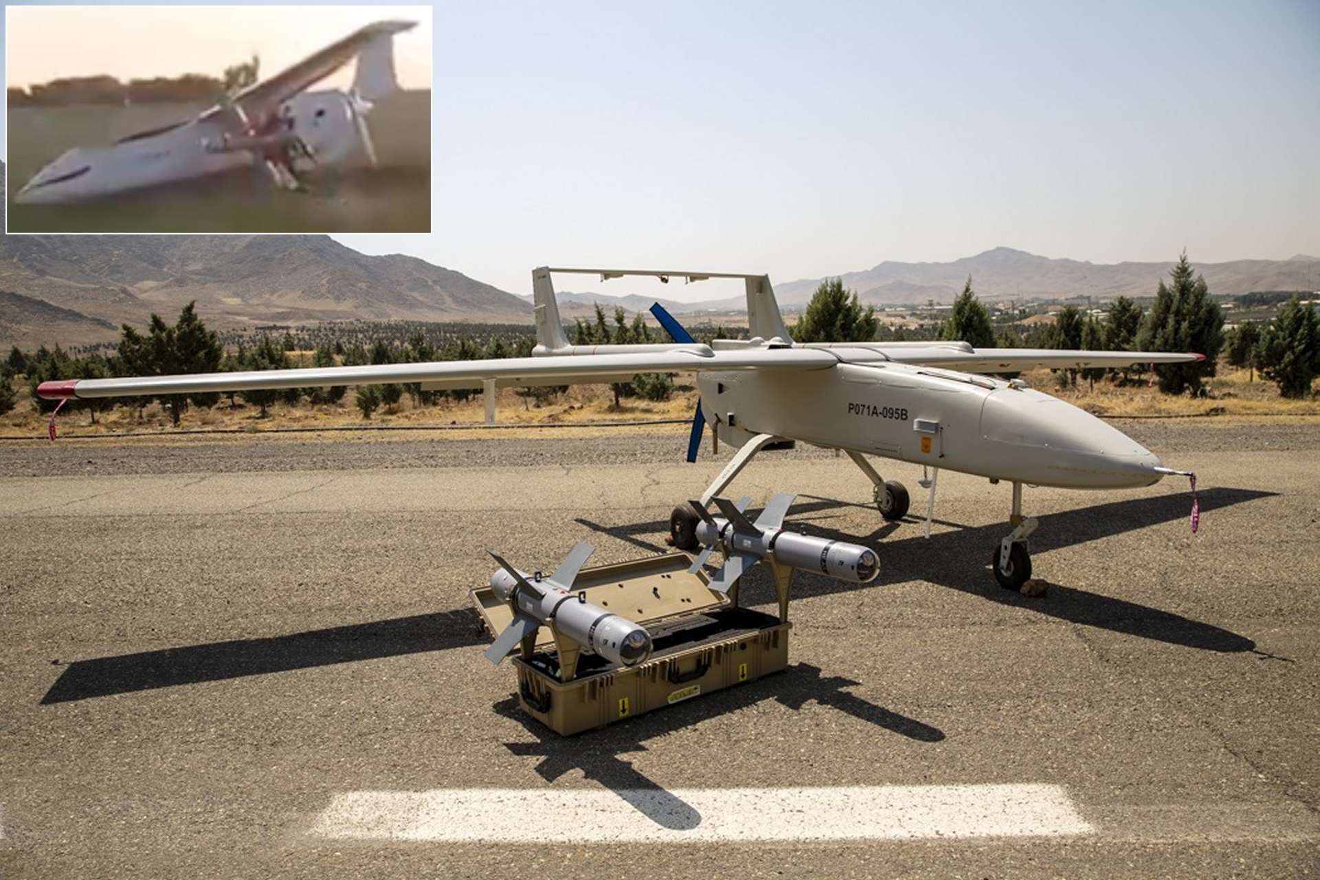 First armed Iranian-made Mohajer-6 UAV used by Russia in Ukraine ...