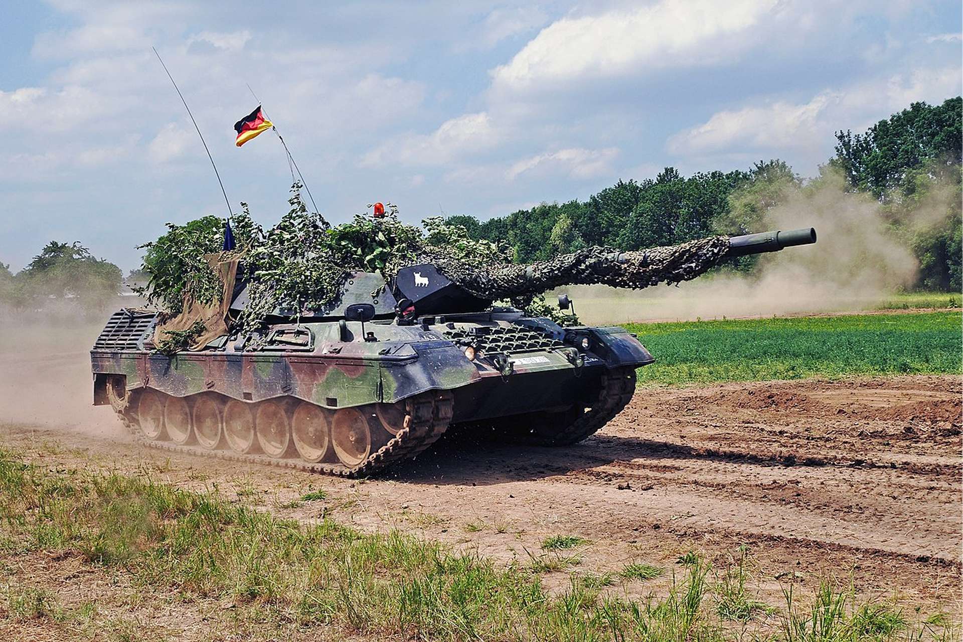 Germany Delivers Additional Leopard 1A5 Main Battle Tanks to Ukraine