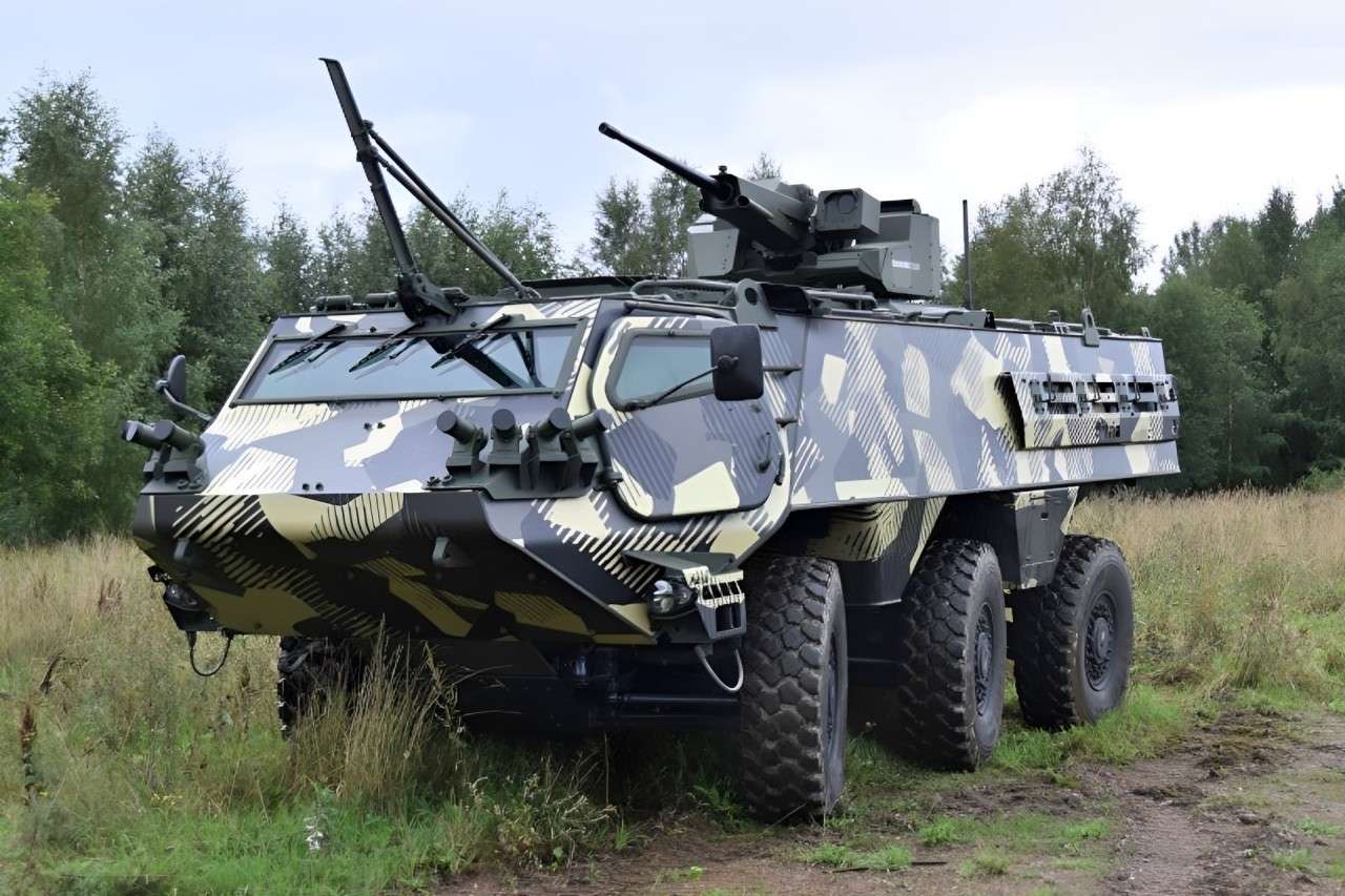 Latvia Begins Full-Cycle Production of Patria 6x6 Armored Vehicles