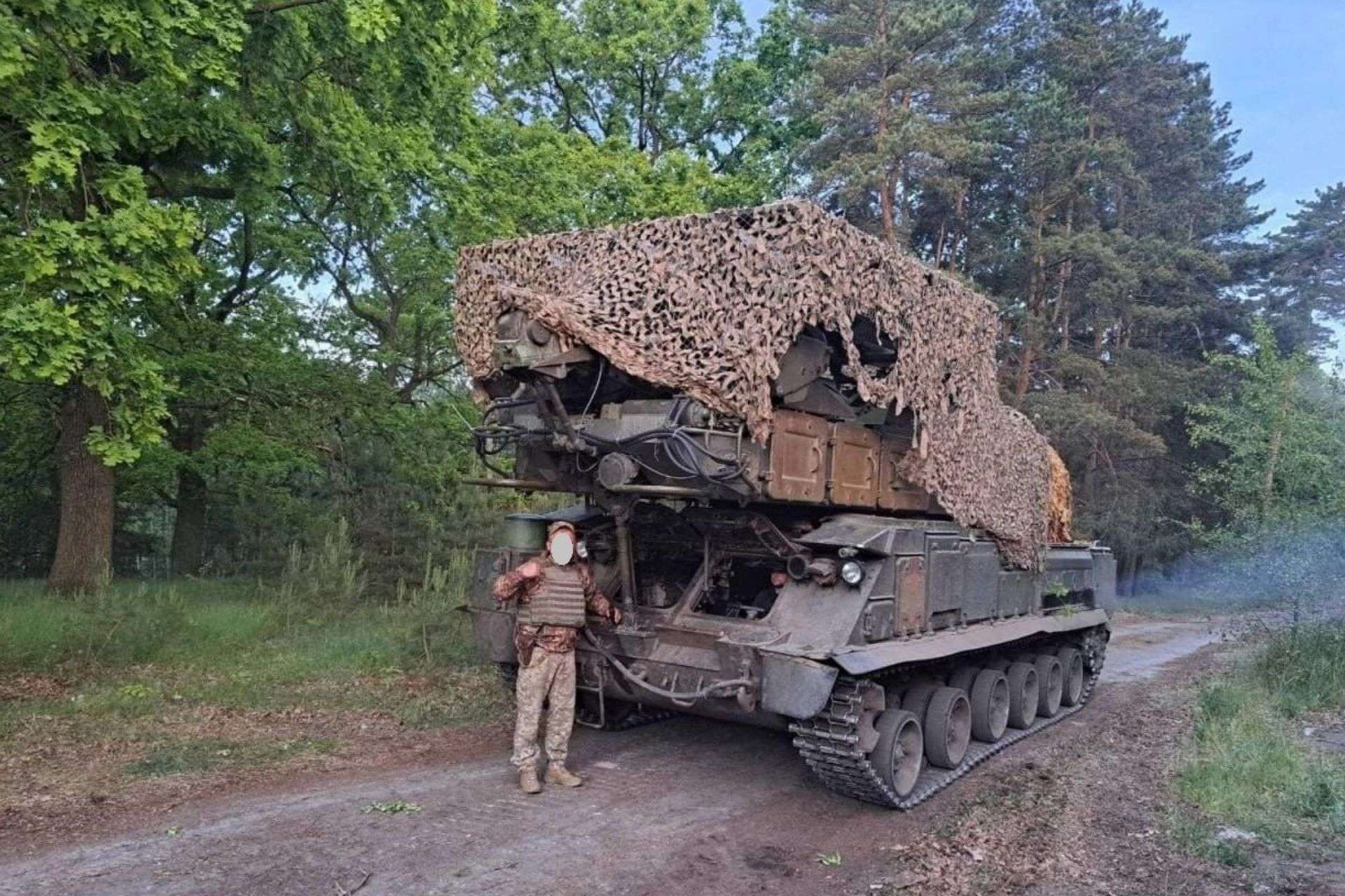 Leaked Photos Unveil FrankenSAM Defense System in Ukraine’s Defense Arsenal