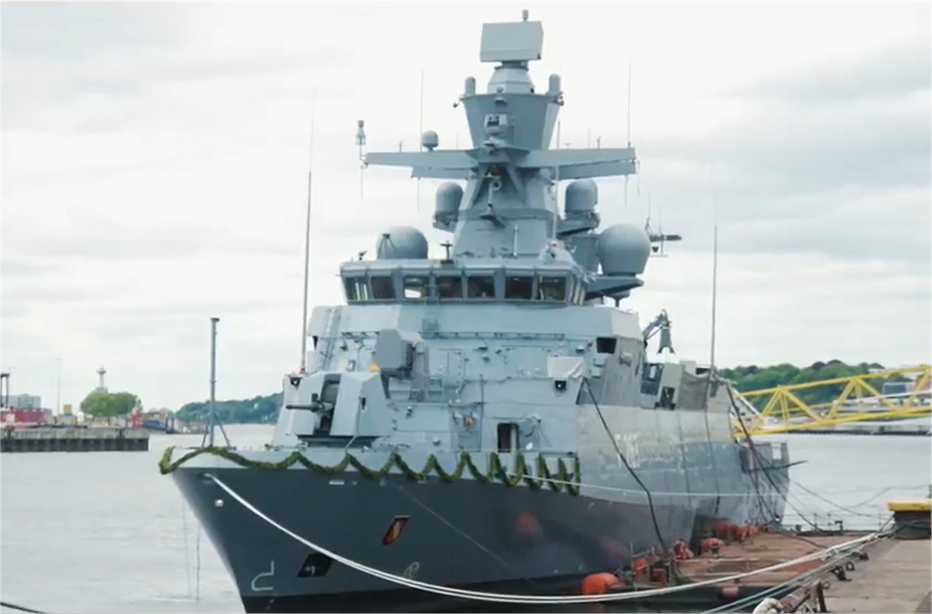NVL Group christens future German K130 Braunschweig class corvette ...