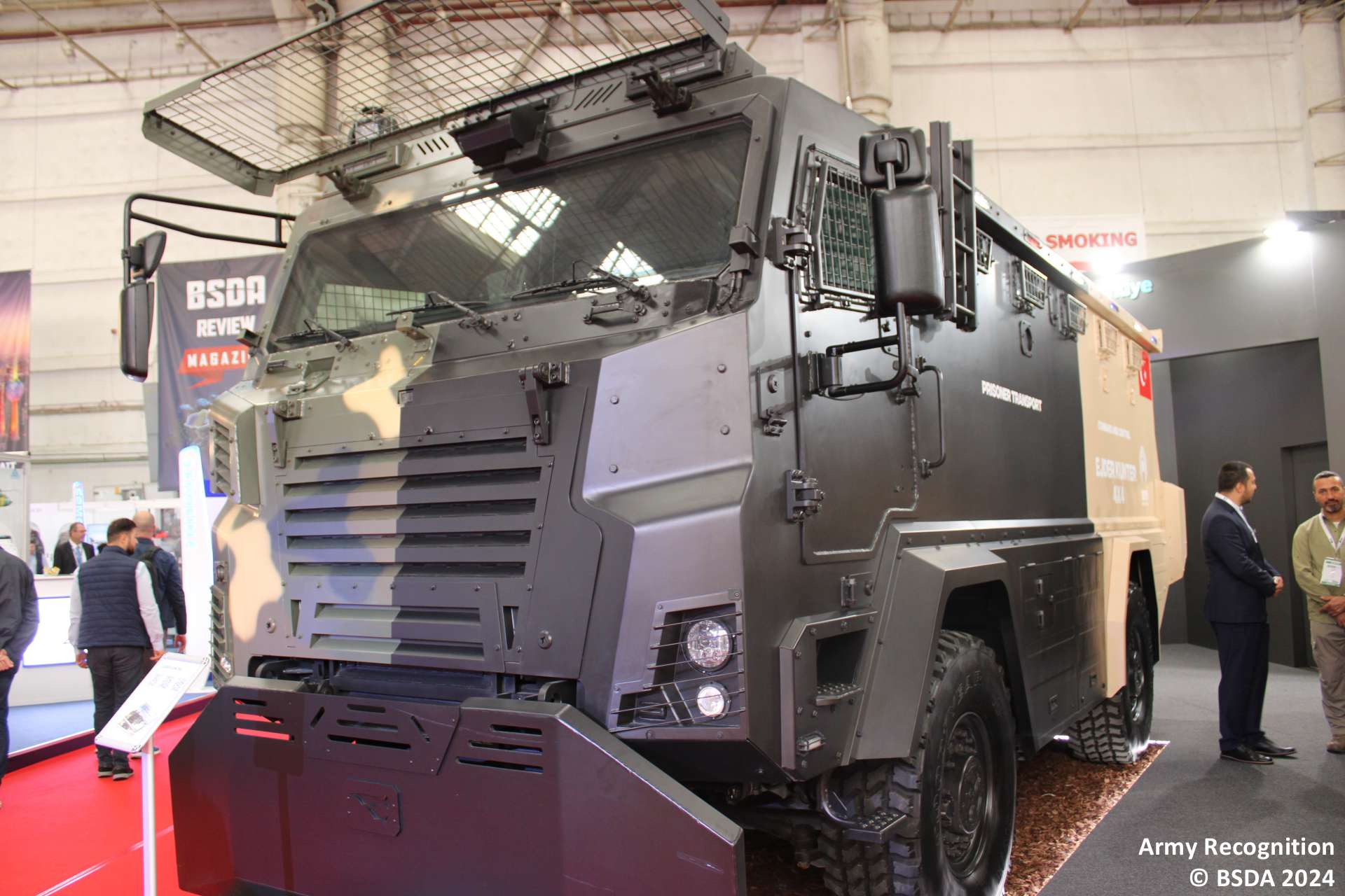 Nurol Makina showcases four variants of Ejder Kunter 4x4 special ...