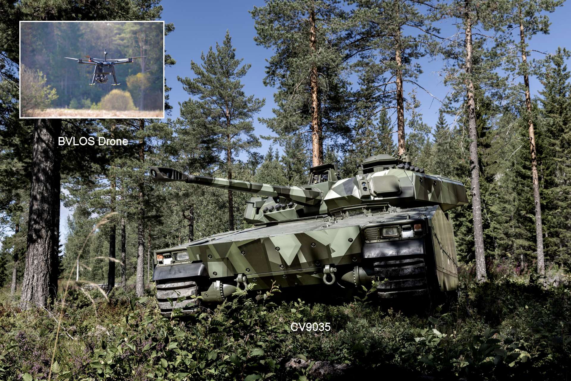 Swedish Company Airolit's BVLOS Drones to Enhance CV90 Infantry ...