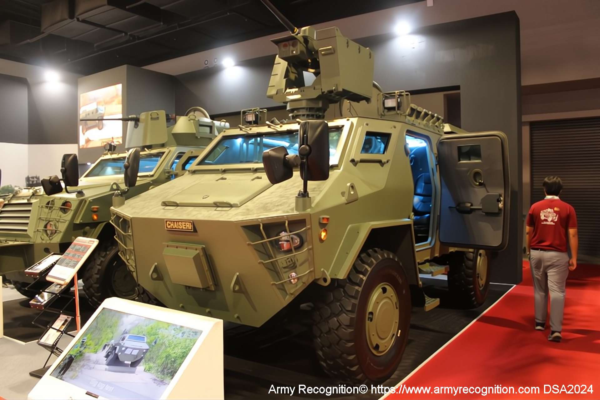 Thai company Chaiseri presents its First Win 4X4 Armored Fighting ...