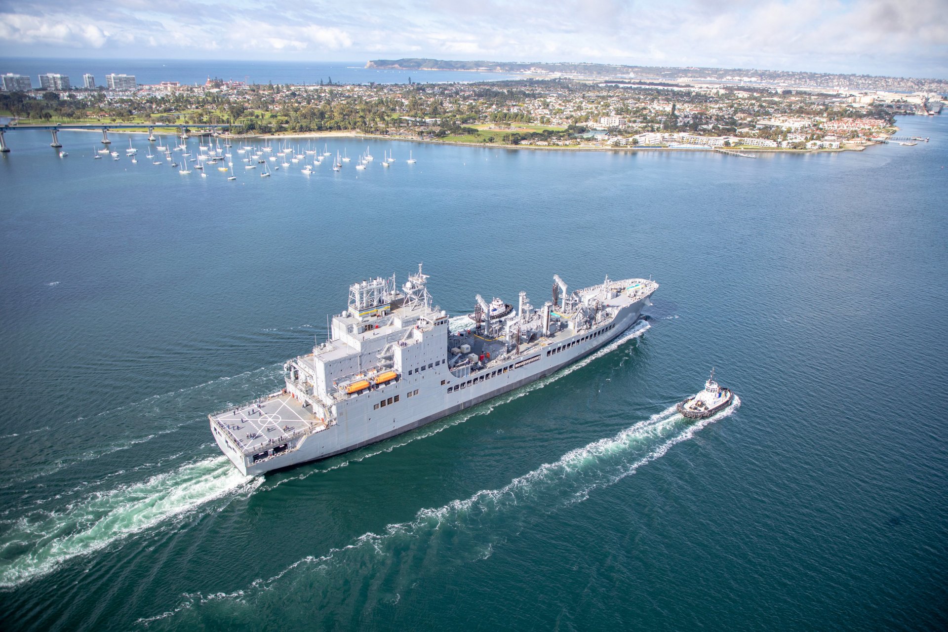 US Navy officially receives John Lewis-class replenishment oiler USNS ...