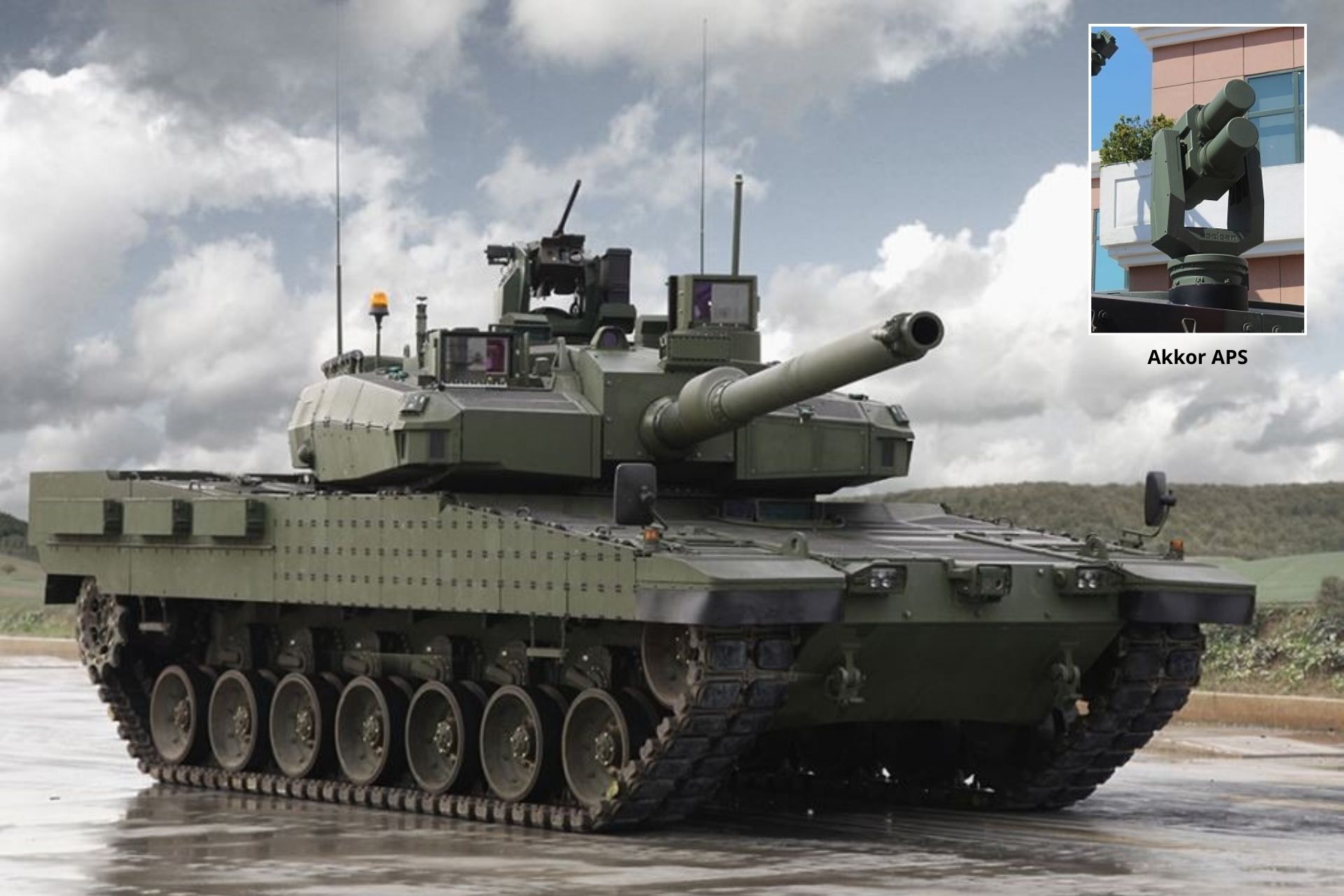 Akkor Active Protection System to be Deployed on Türkiye’s Altay Tanks ...