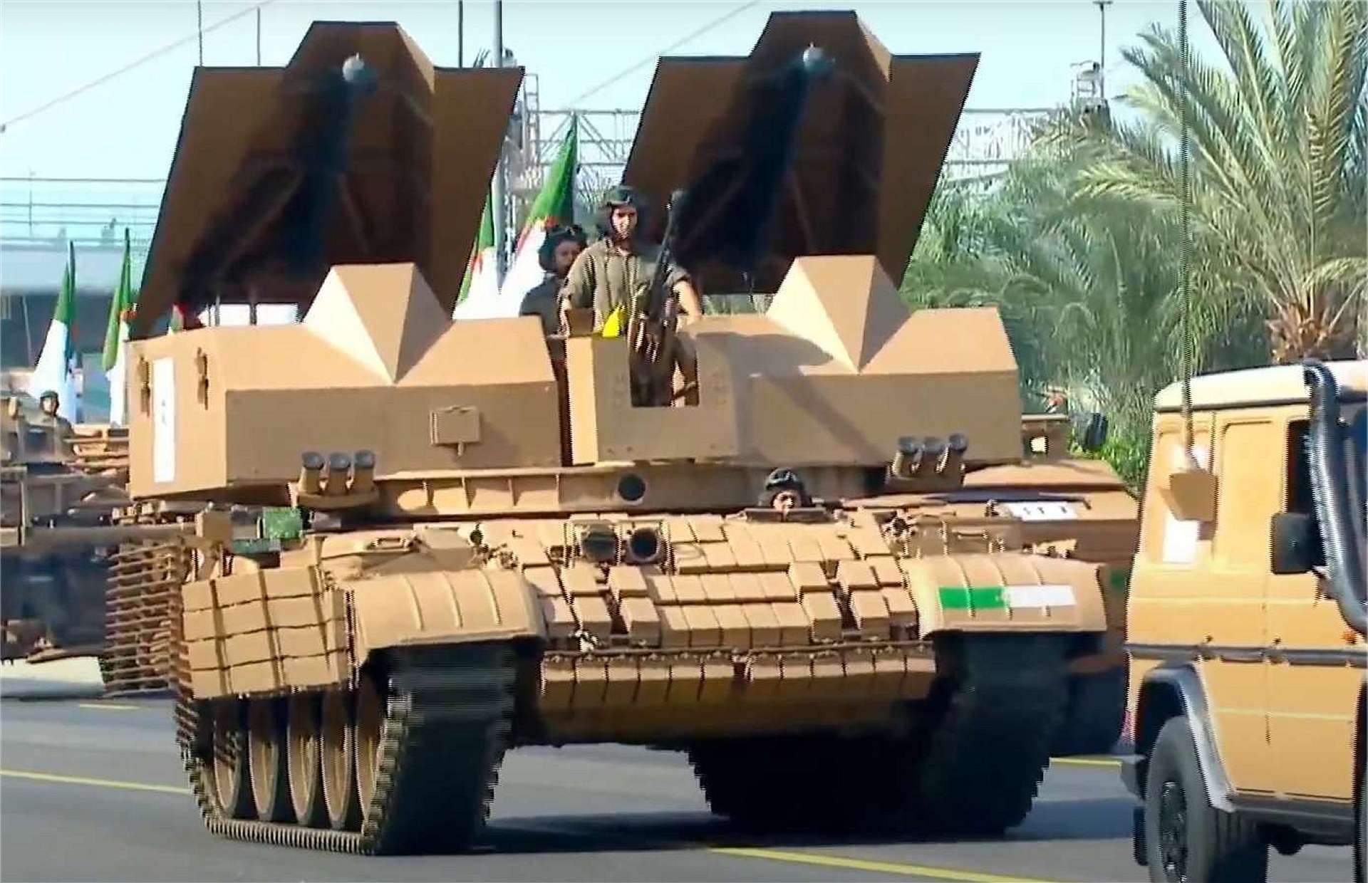 Algerian Army Unveils New Mine-Clearing Engineering Vehicle Based on ...