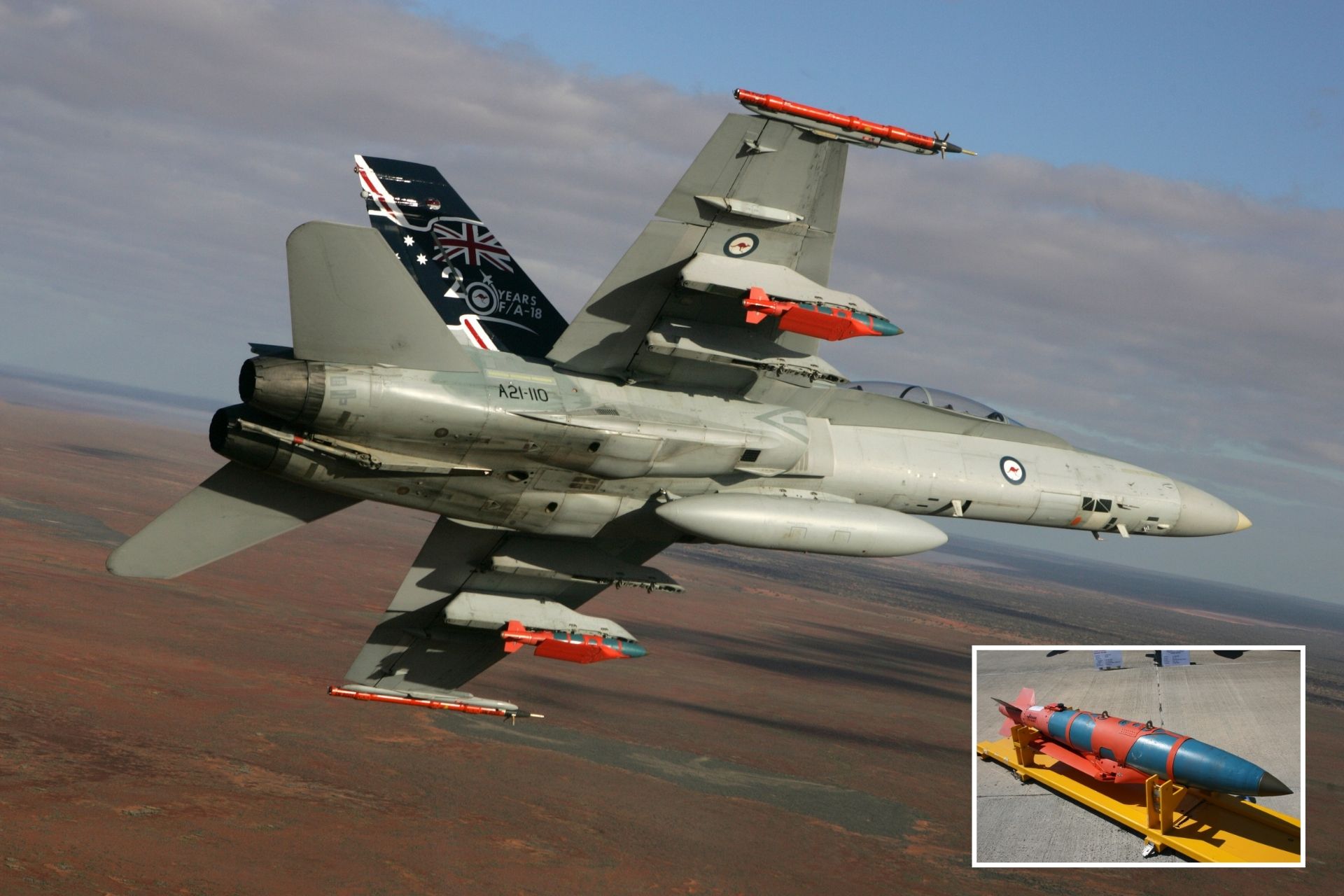 Australia Supports Ukraine with JDAM-ER Precision Bombs Retired from ...