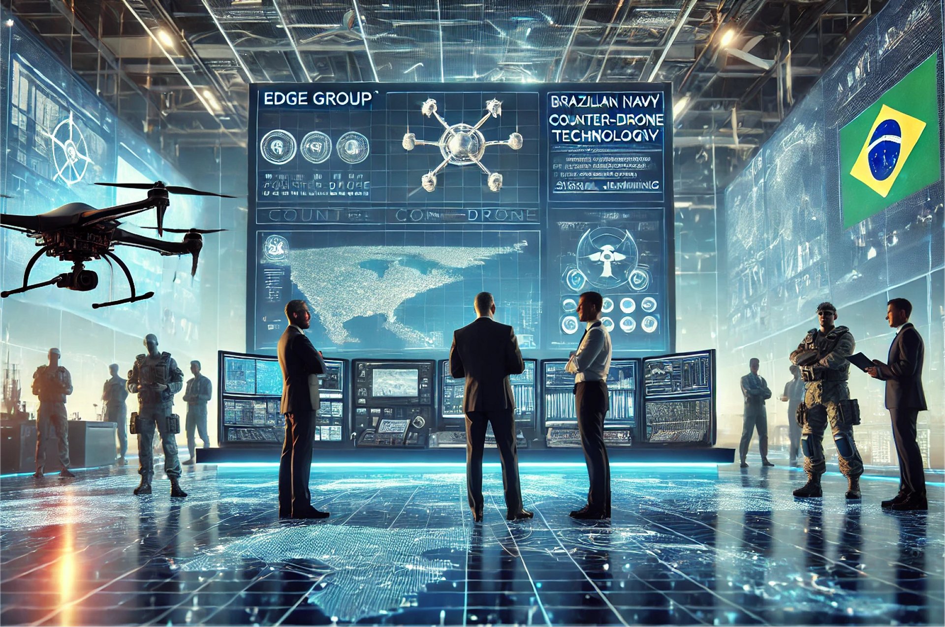 Euronaval 2024: EDGE Group and Brazilian Navy to Co-Develop Anti-Drone ...