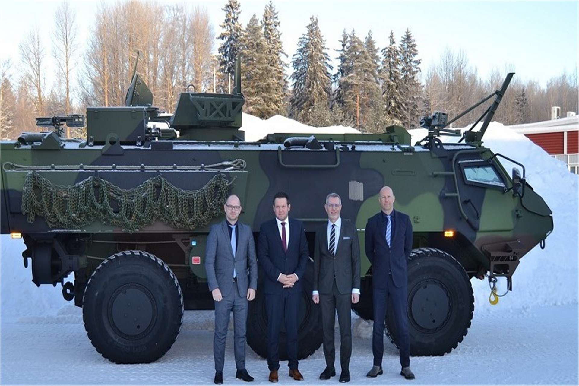 EU funds new armored vehicle development for four member countries ...