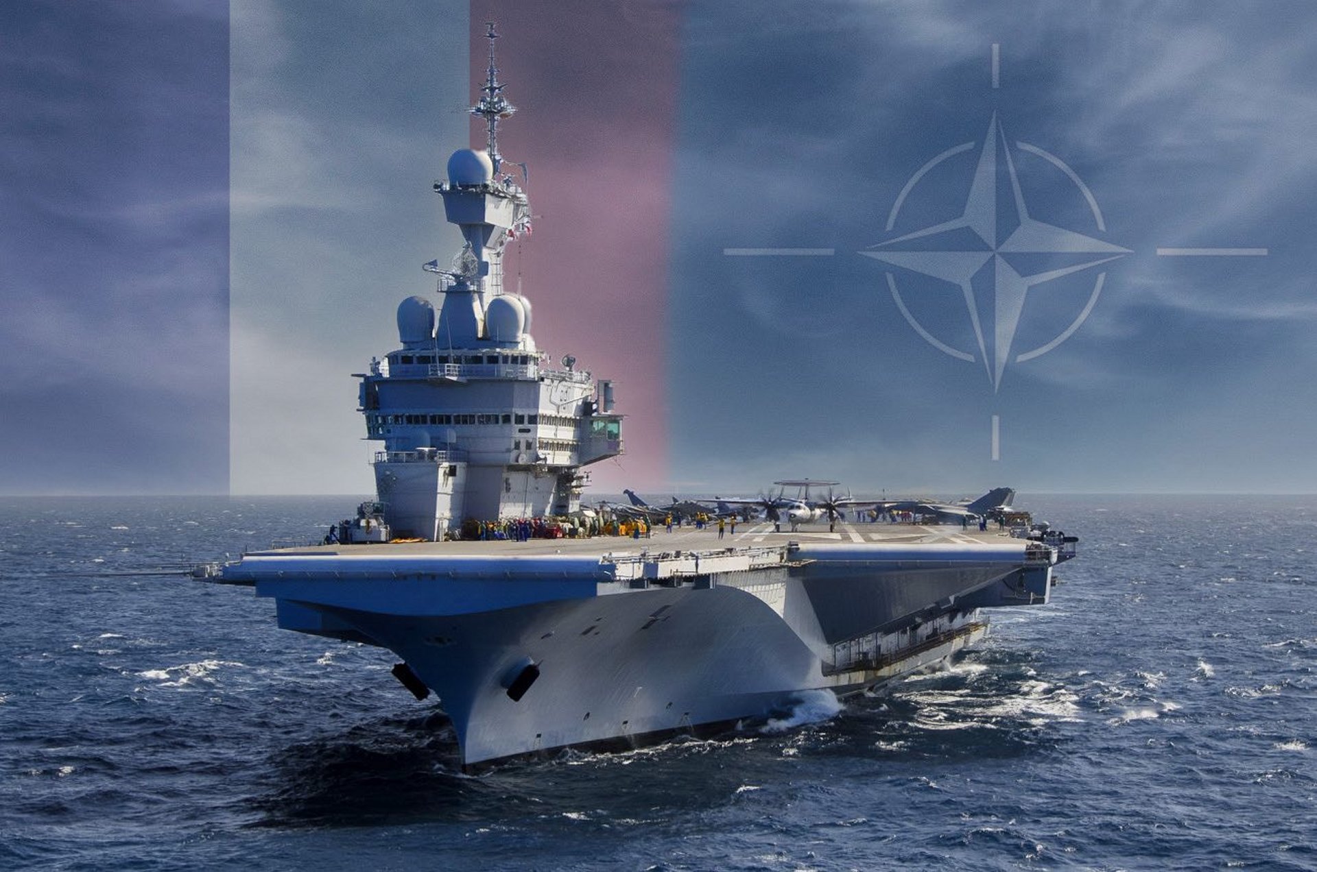 French Aircraft Carrier Charles de Gaulle Refines Self-Defense with ...