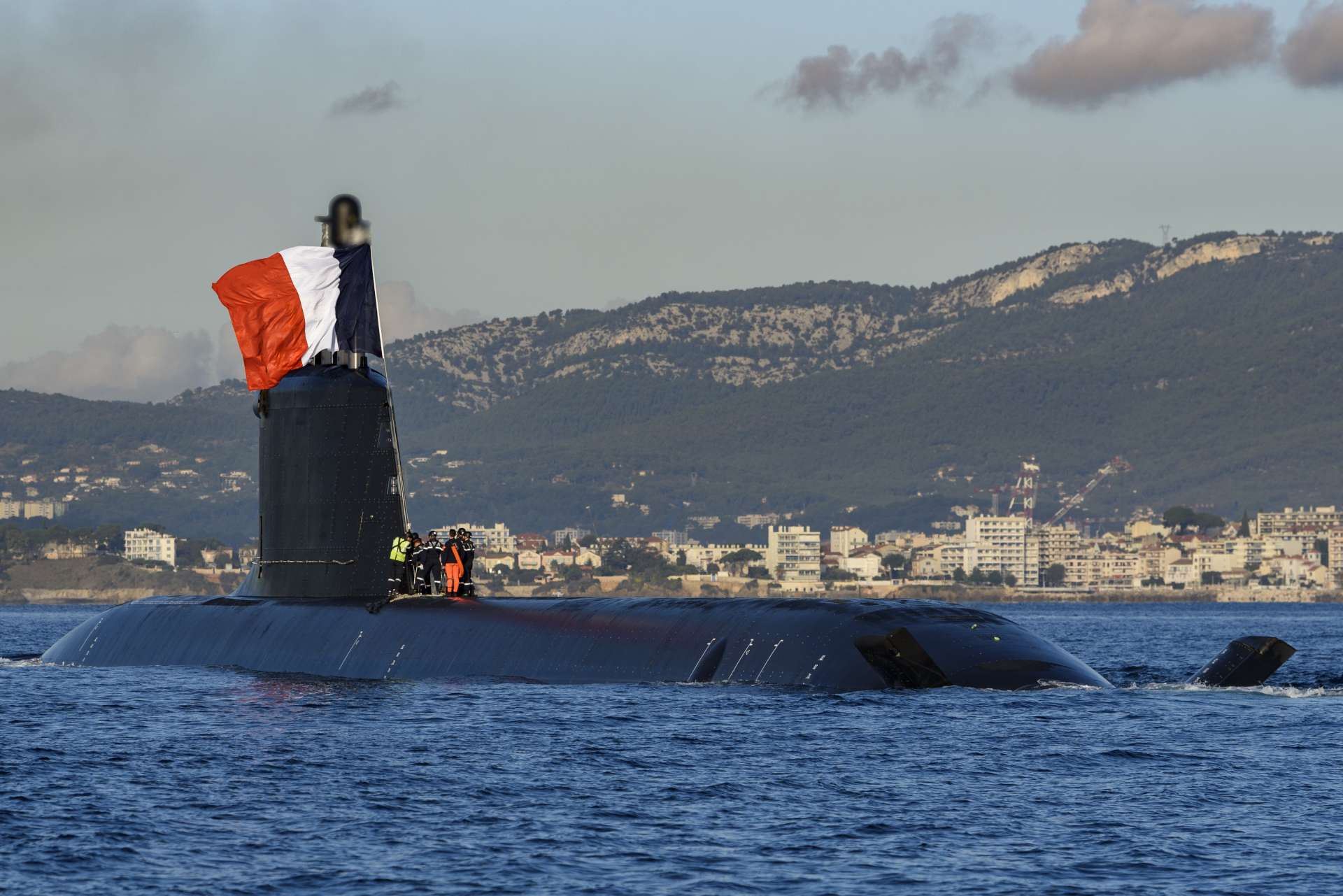 French Navy's Tourville Submarine Reaches Toulon Ahead of Operational ...