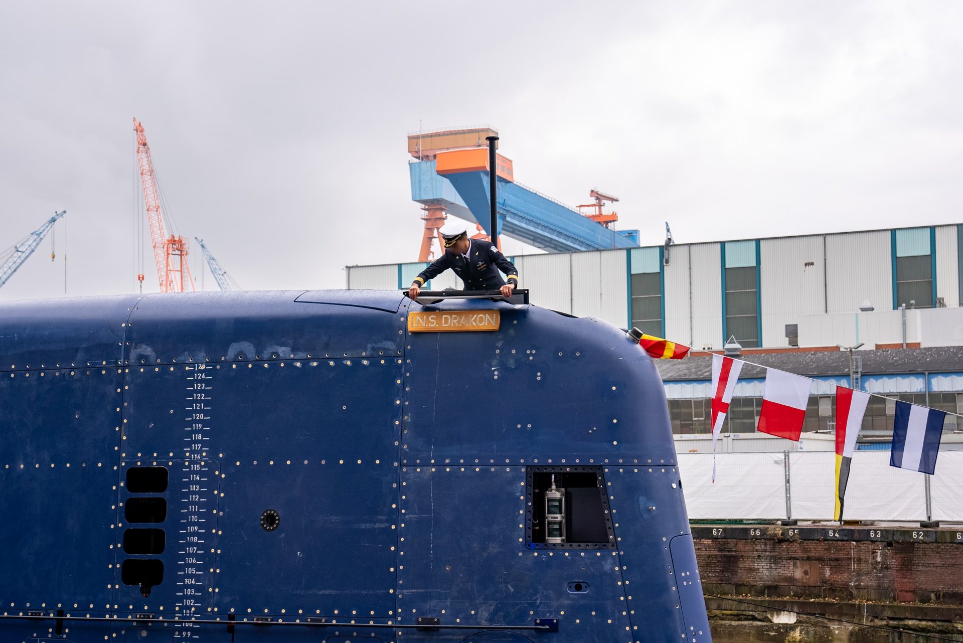 Dolphin-II class submarine INS Drakon Joins Israeli Navy to Counter ...