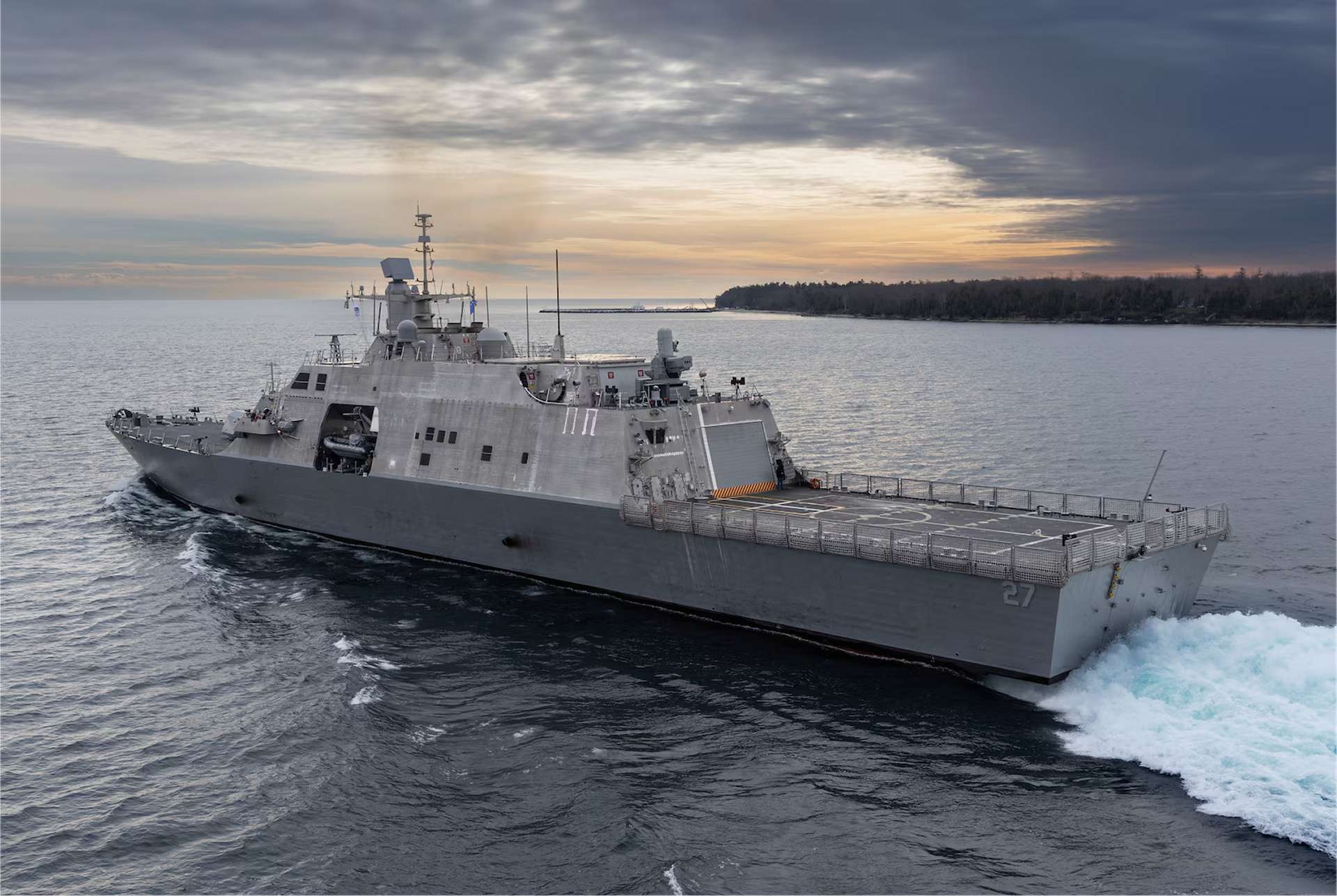 Navy Littoral Ship USS Nantucket fitted with Naval Strike Missile joins ...