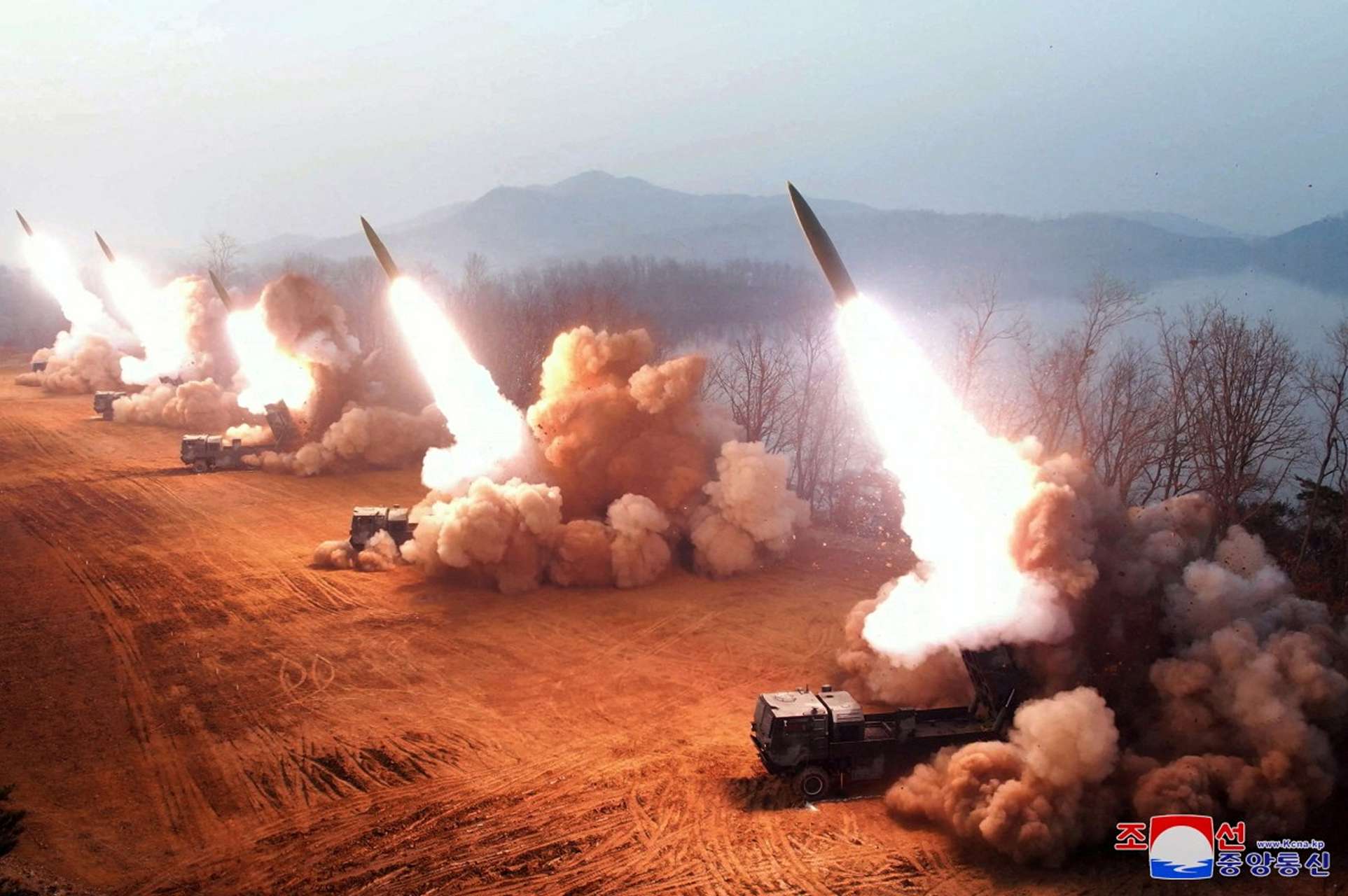 North Korea Launches Multiple Short-Range Ballistic Missiles Toward Sea ...