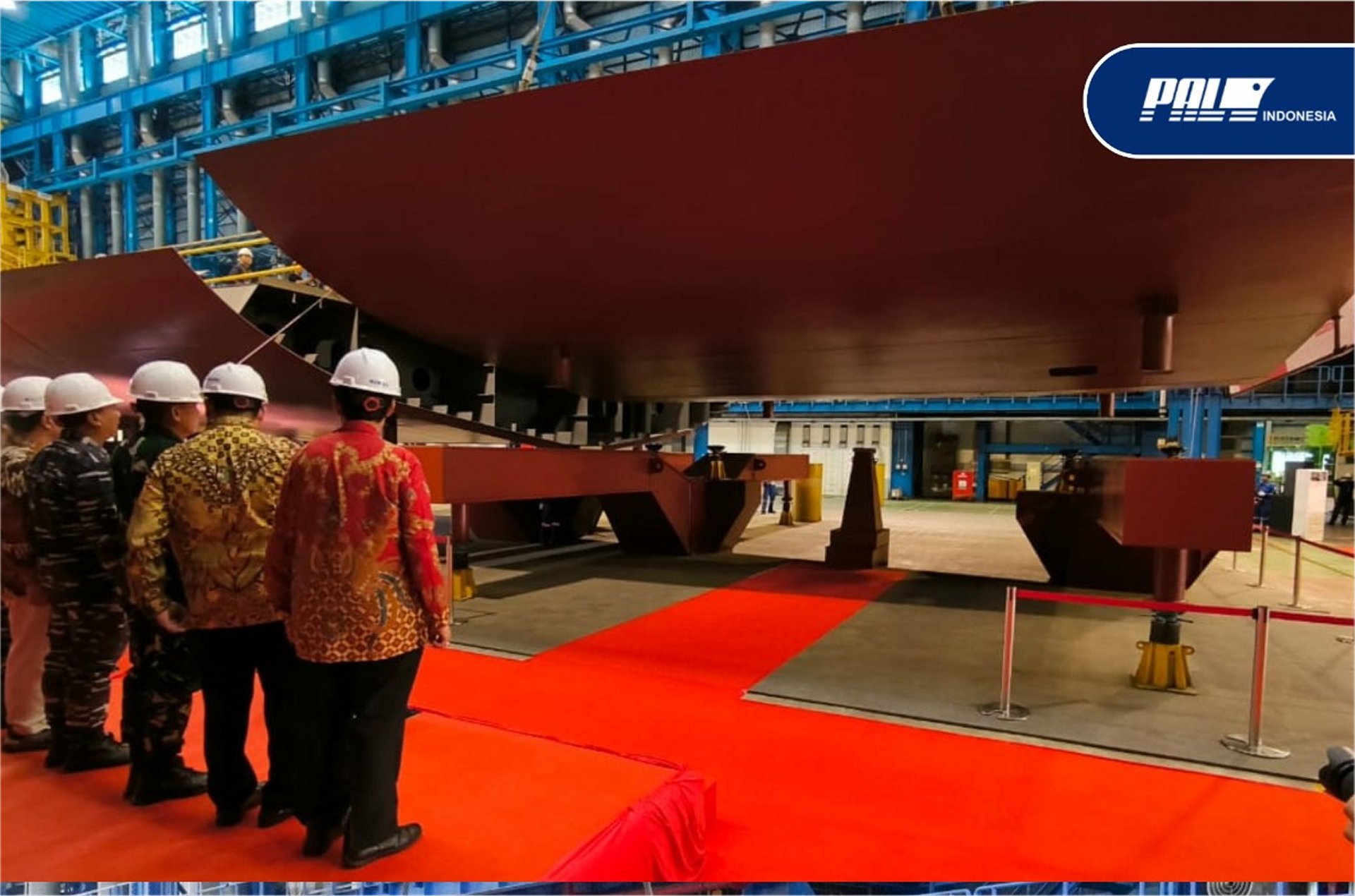 PT PAL Indonesia Begins Construction of Second Merah Putih Frigate