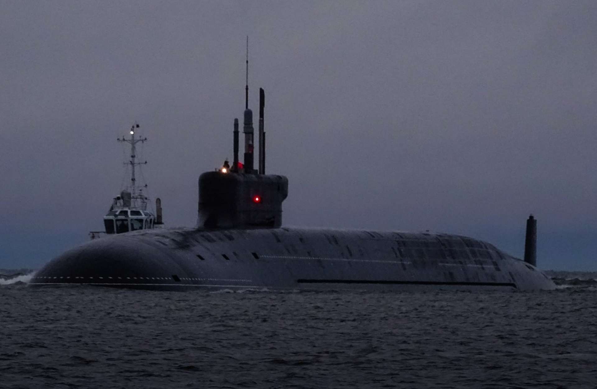 Russia's powerful new Borei-A-class submarine Knyaz Pozharskiy returns ...