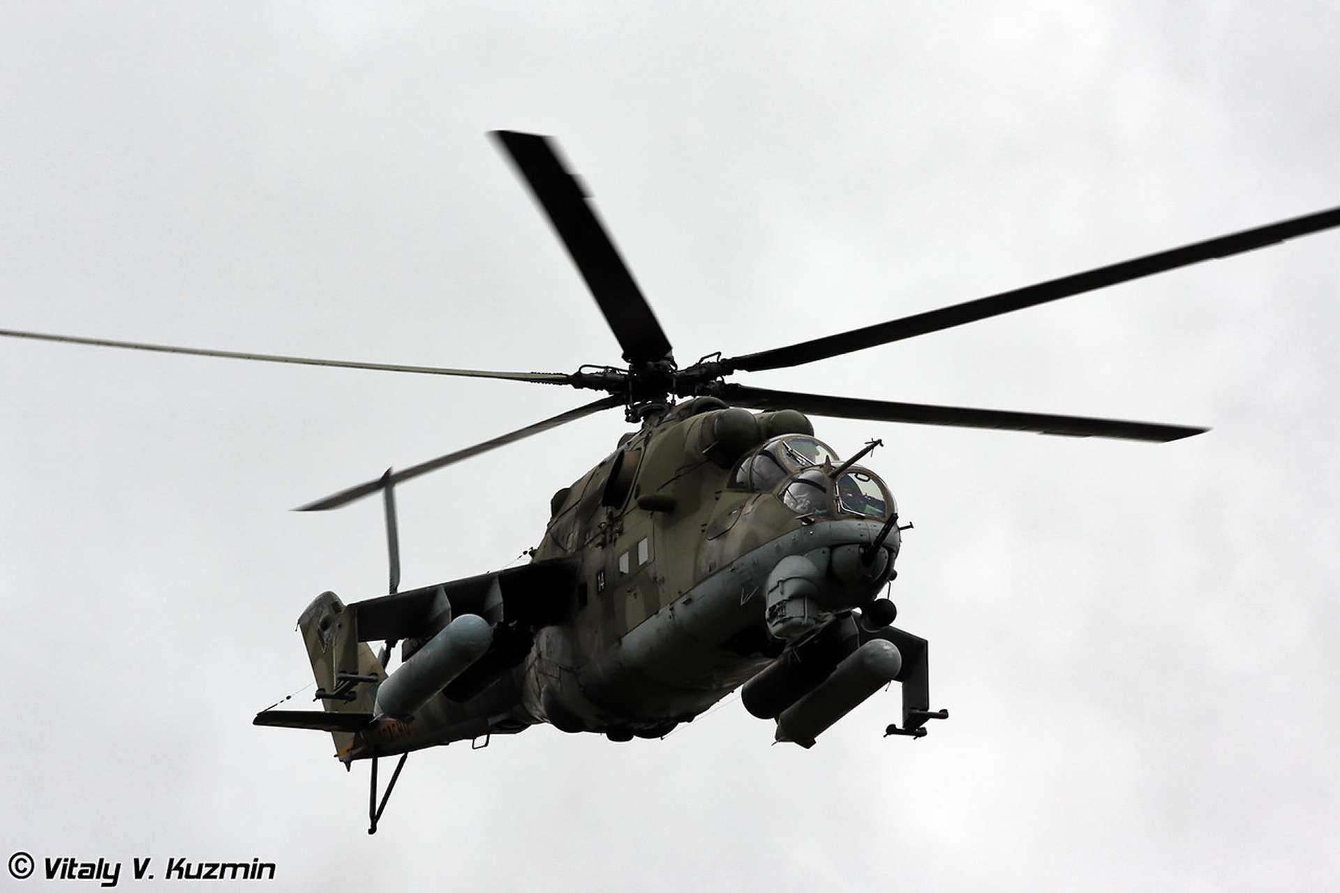 russian army attack helicopter