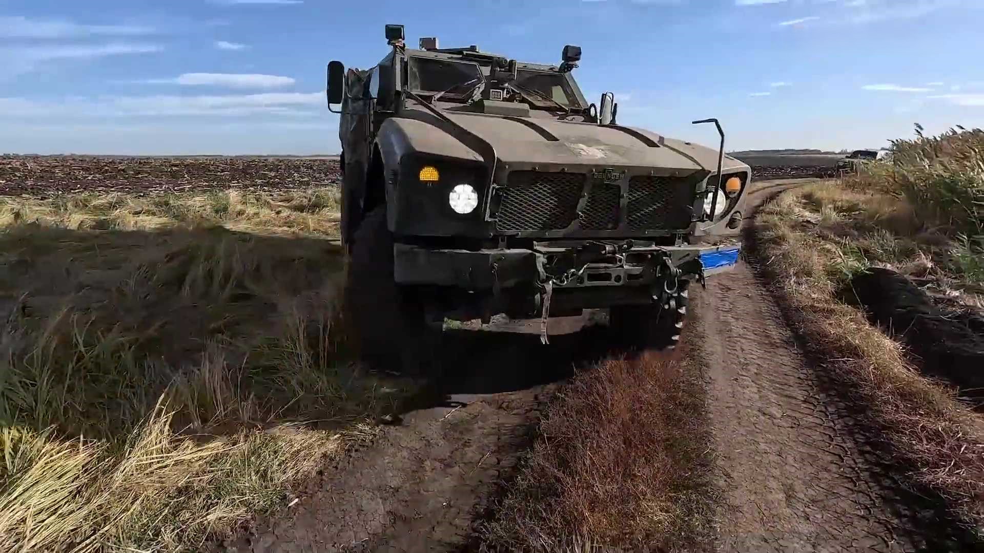 Ukrainian 116th Mechanized Brigade receives US-made M-ATV armored vehicles
