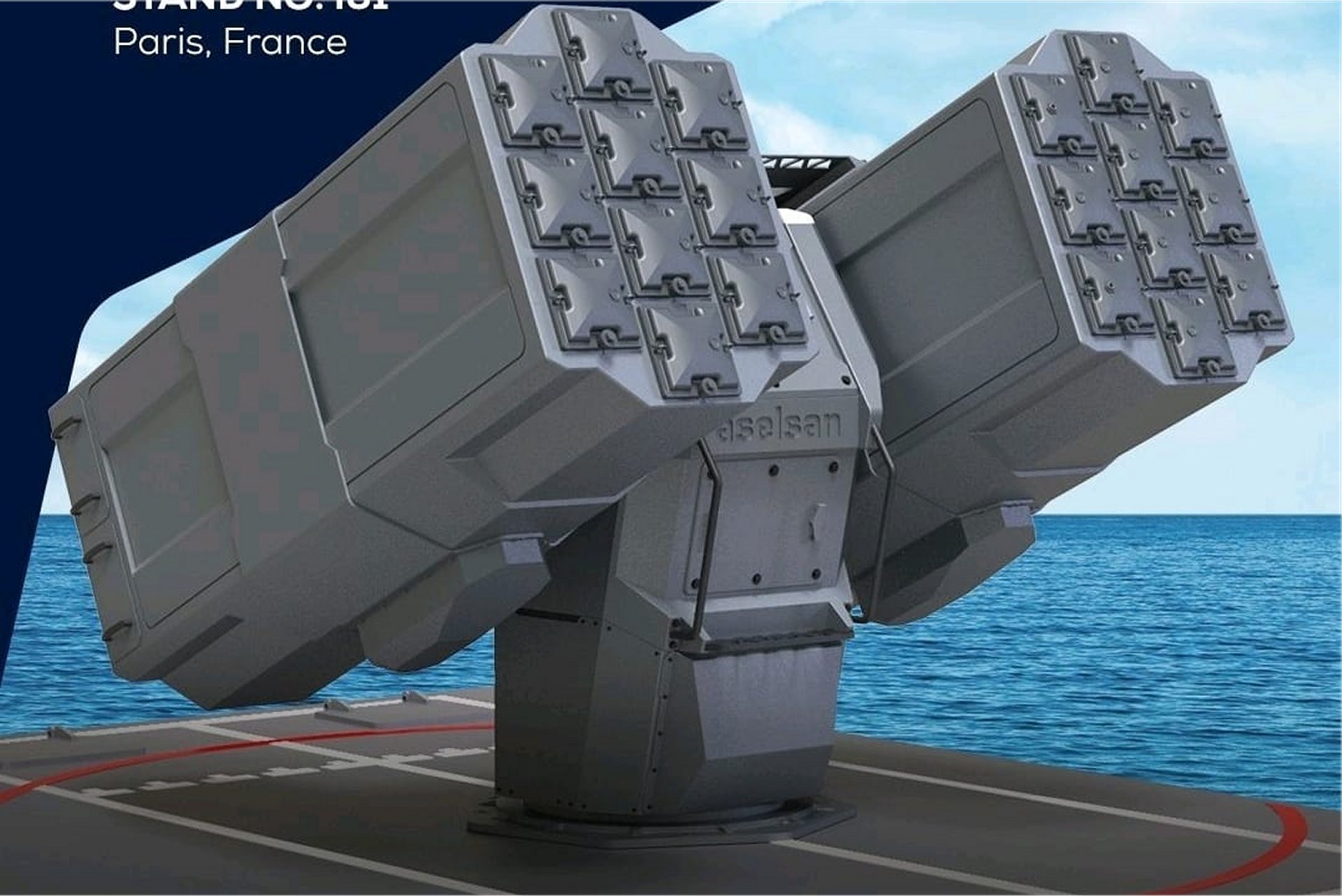 Aselsan debuts 20-Cell Göksur Air Defense System with advanced BOZDOĞAN ...