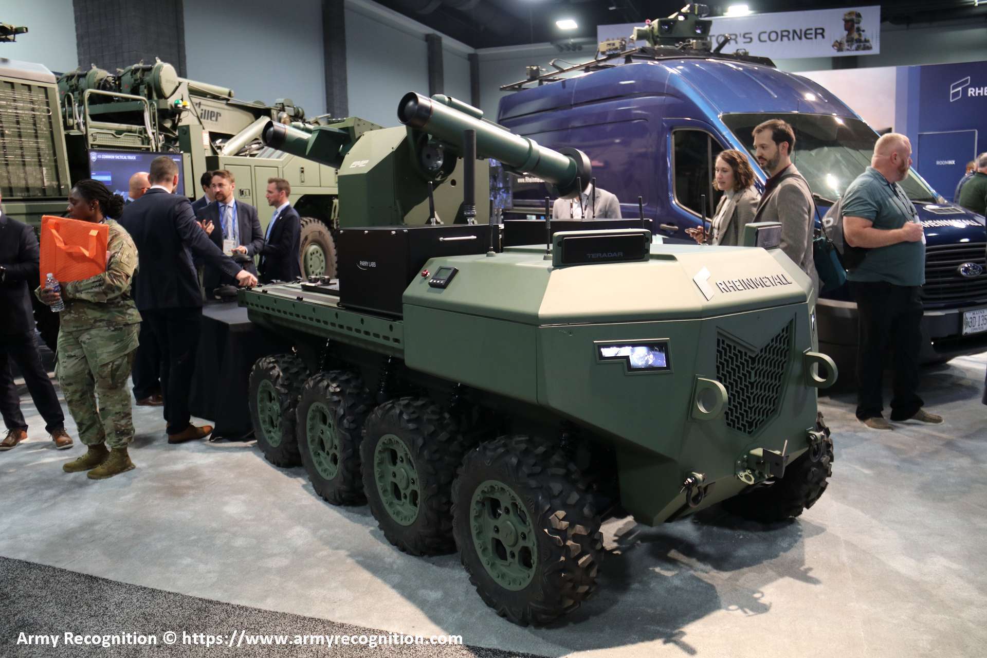 American Rheinmetall and Textron could produce up to 2,195 S-MET UGVs ...