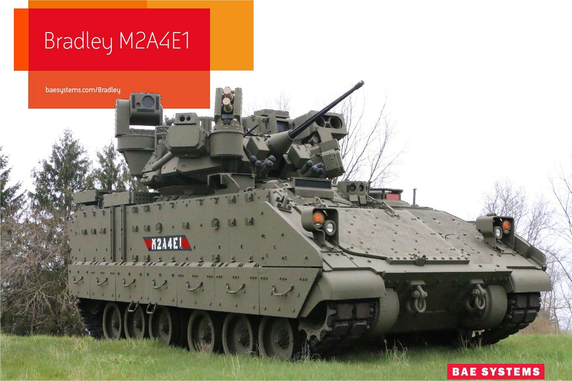 BAE Systems Unveils More Details on Its Latest M2A4E1 Bradley Infantry ...