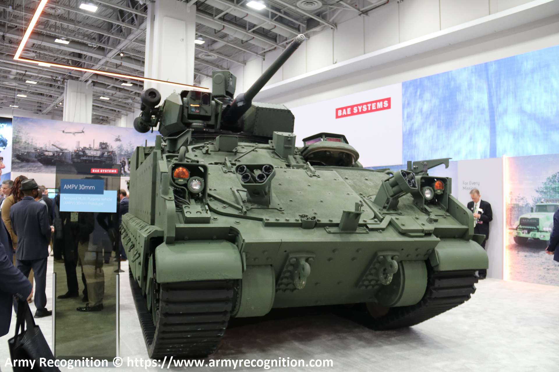 AUSA 2024: BAE Systems Unveils New AMPV Variant Fitted with KONGSBERG ...