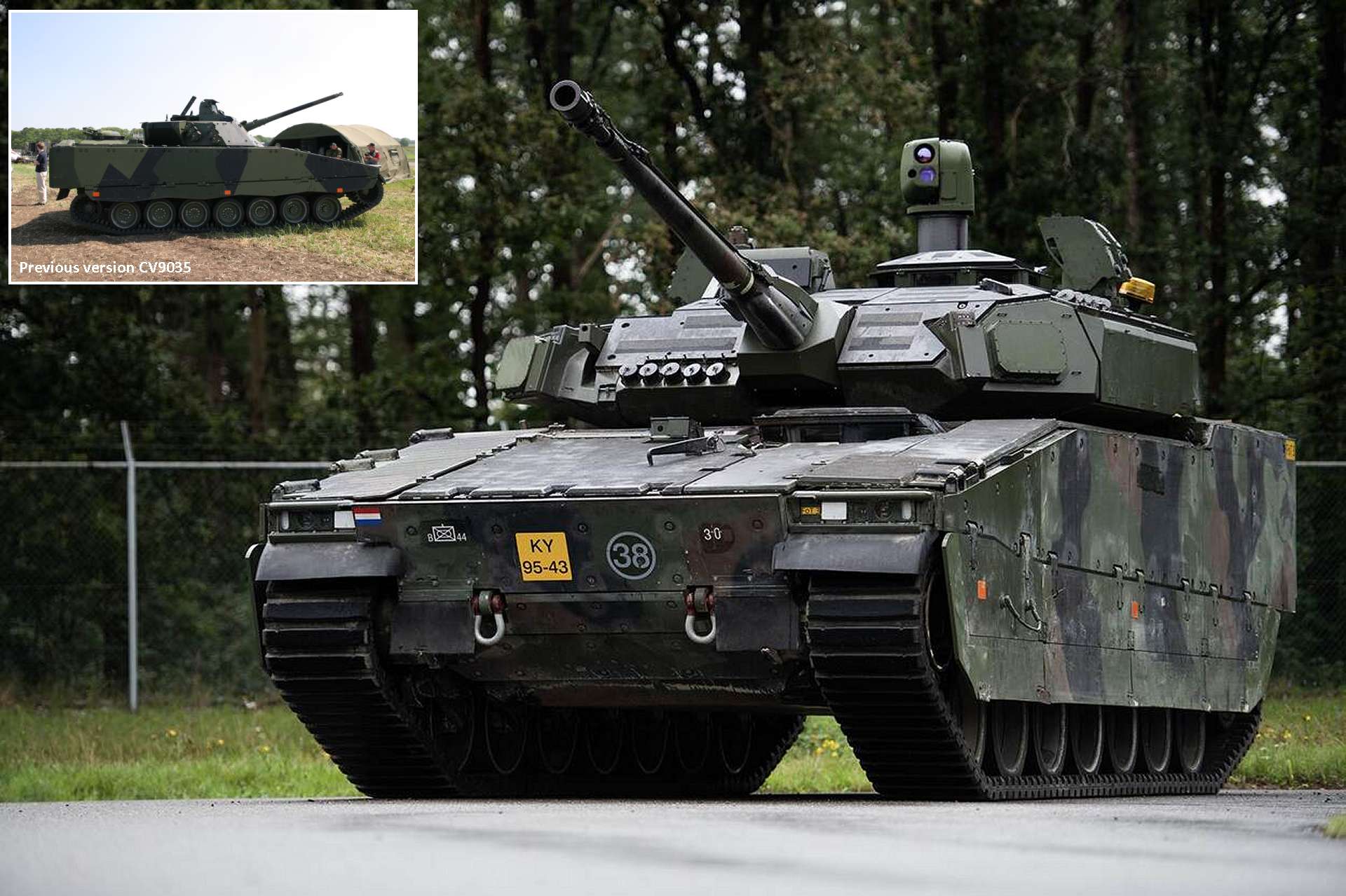 Discover latest modern variant of Swedish CV90 IFV in service with ...