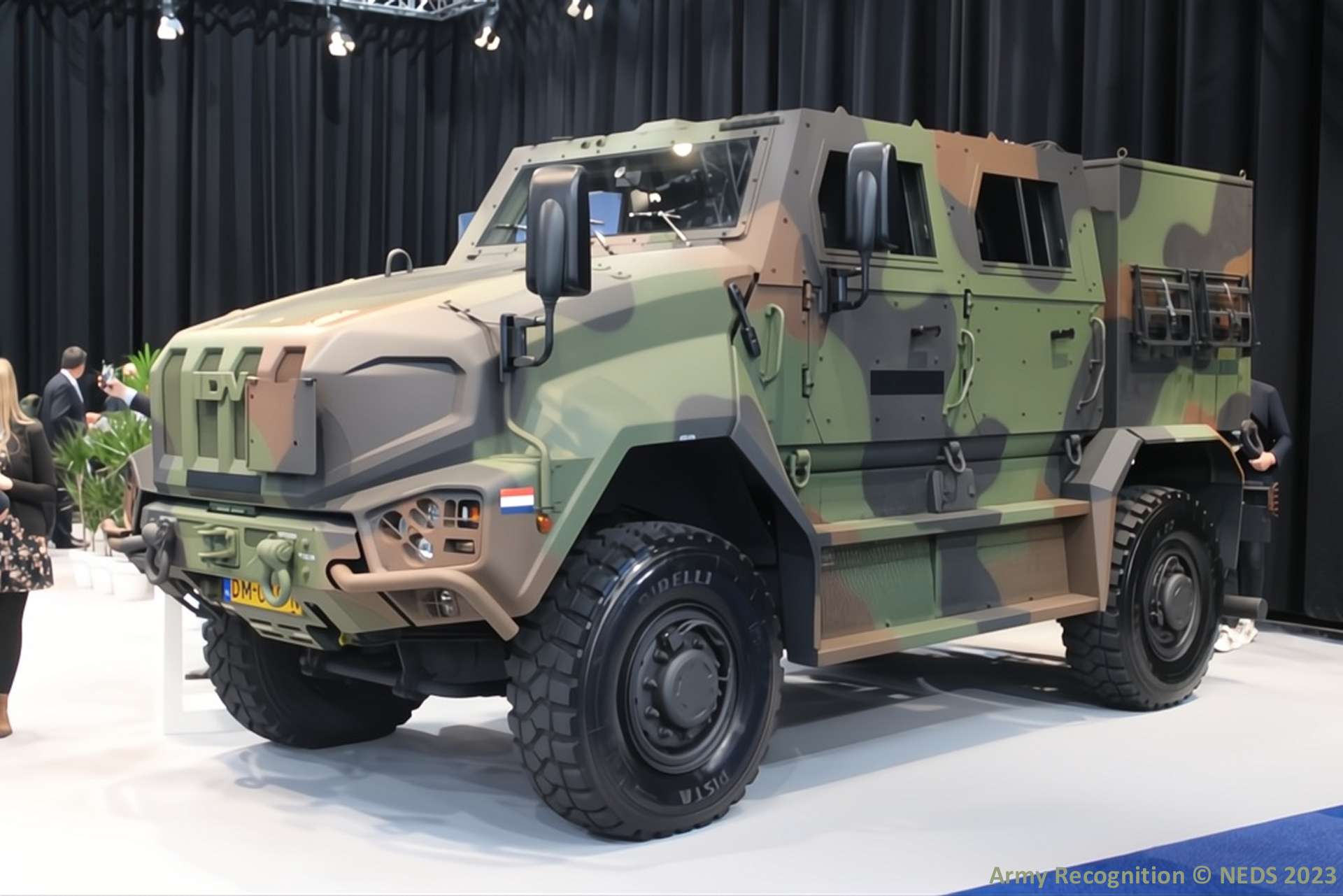 Dutch Army receives 200th Manticore medium tactical vehicle from Iveco ...