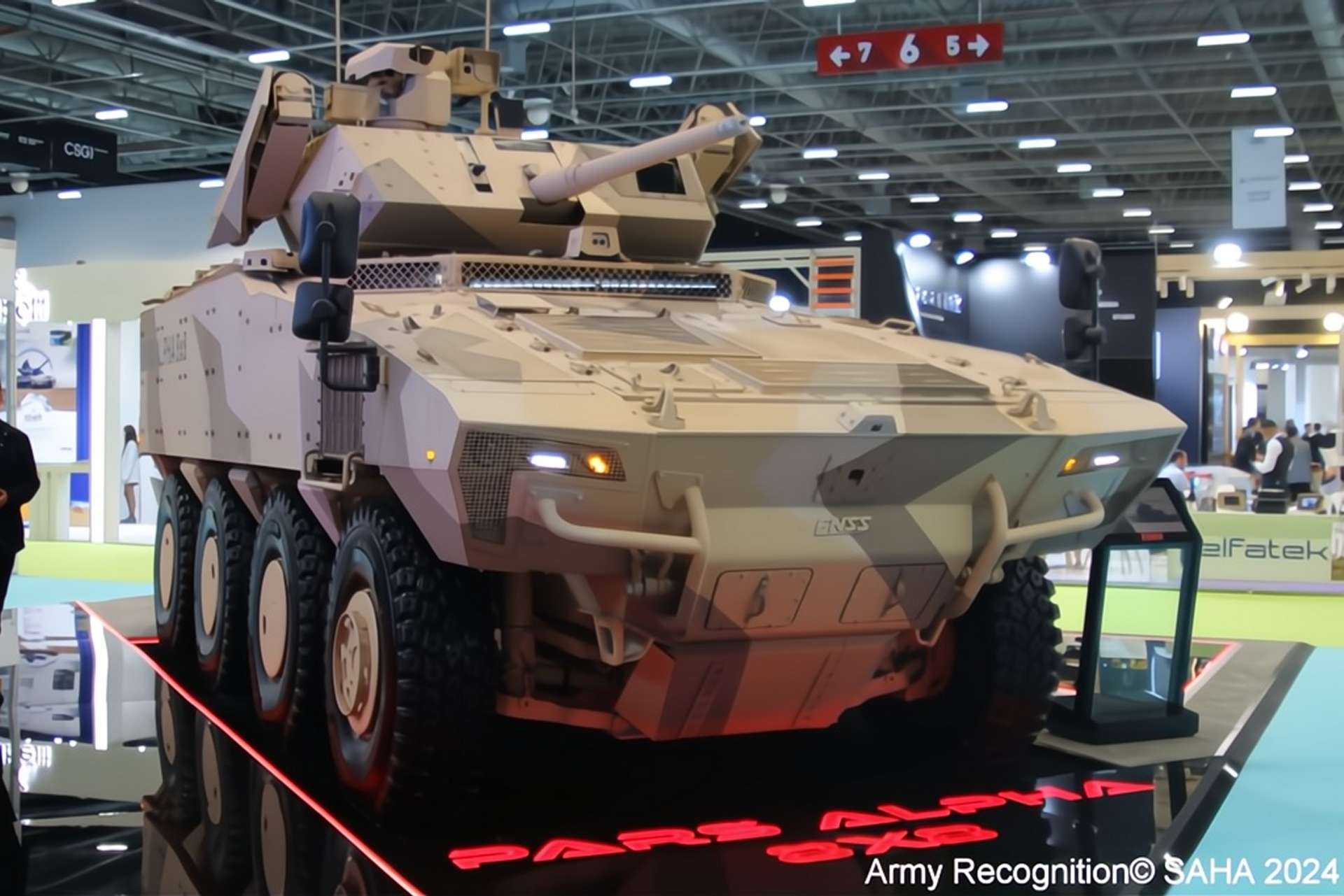 FNSS' new Pars Alpha 8x8 could fire anti-tank missiles over 4km while ...