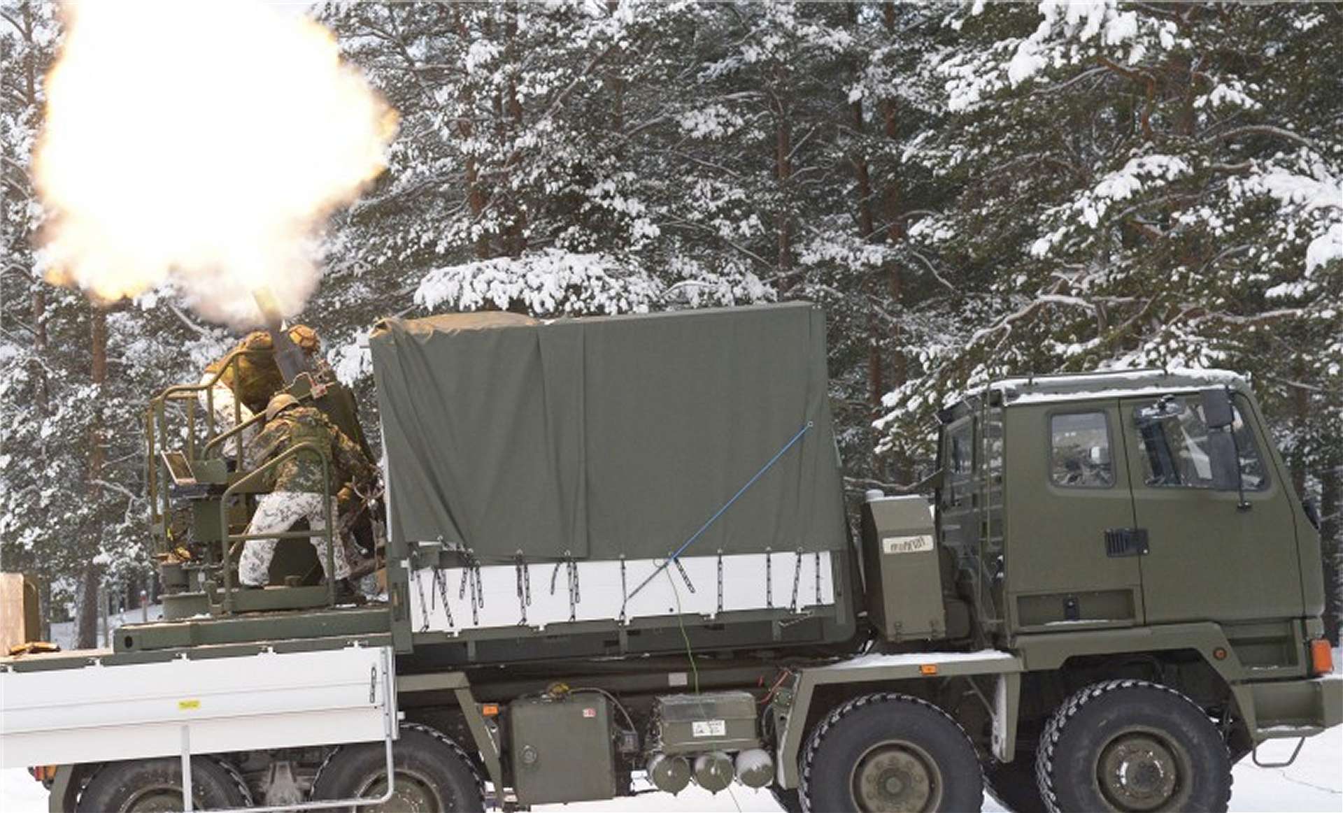 Finnish Defence Forces to Acquire Patria's New TREMOS 120mm Self ...