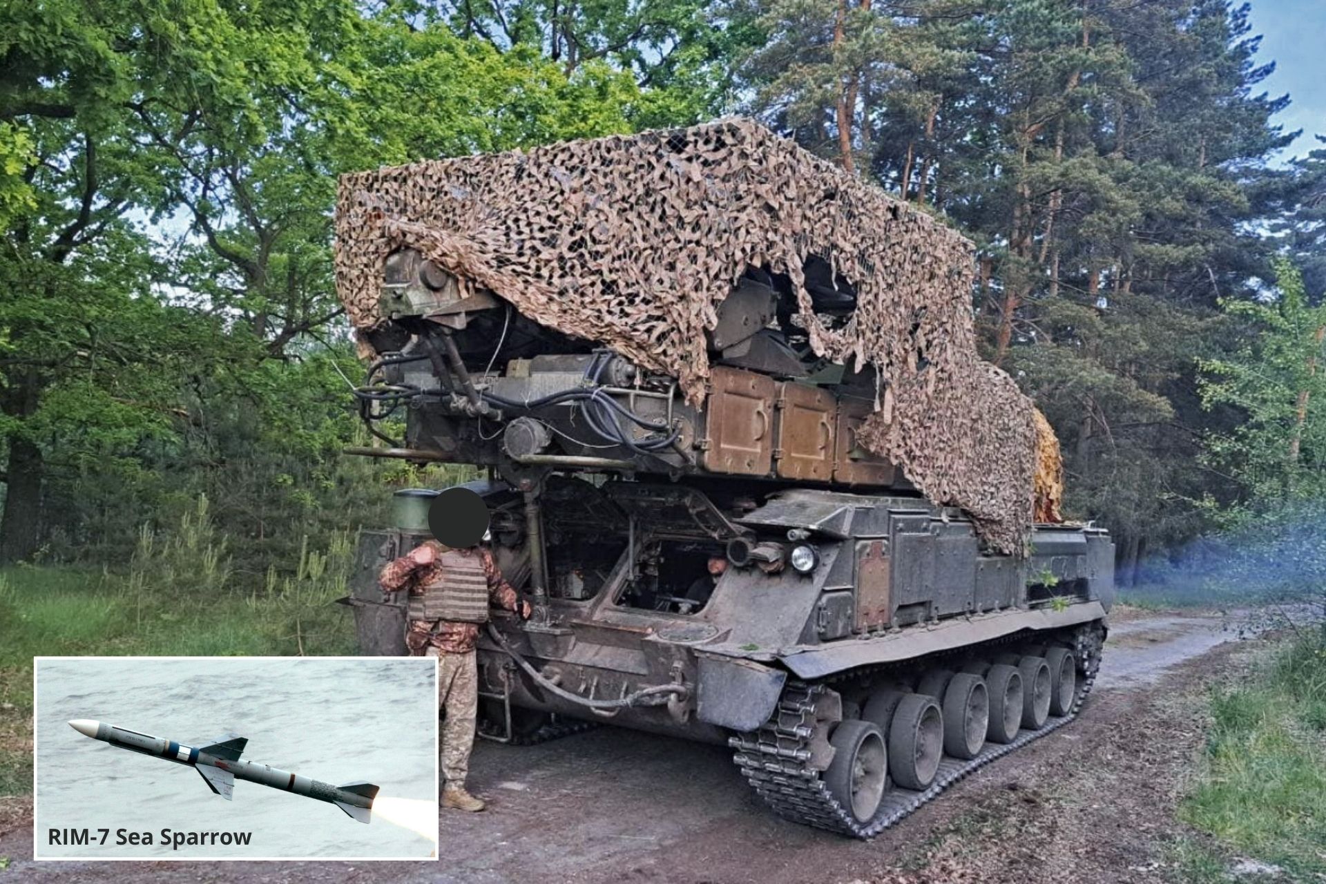 Germany Arms Ukraine's FrankenSAM System with Sea Sparrow and ...