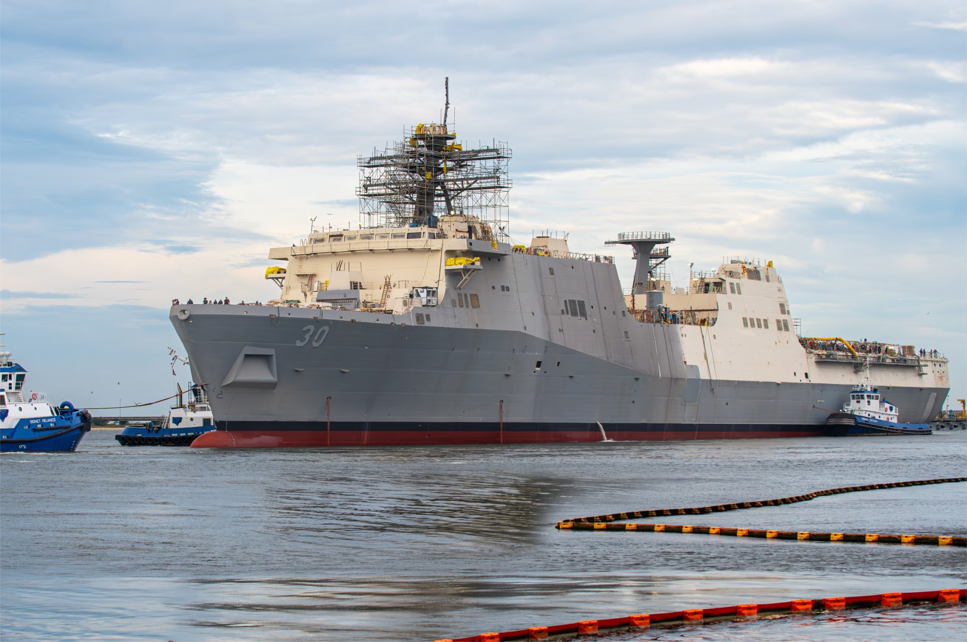 HII Launches first Flight II San Antonio-class amphibious ship ...