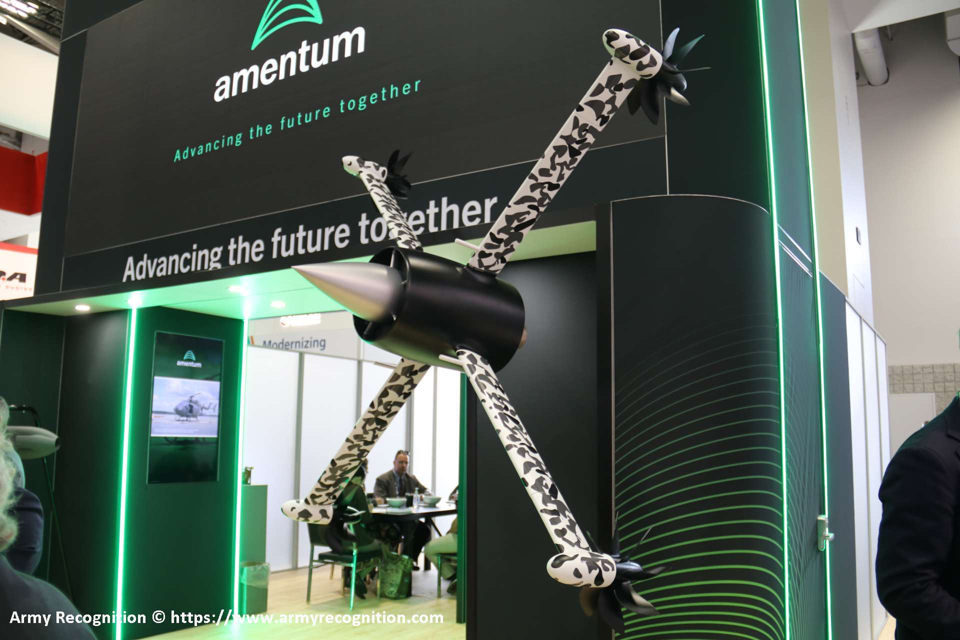 Huntress Turbojet World's Fastest Multirotor Drone Presented at AUSA ...