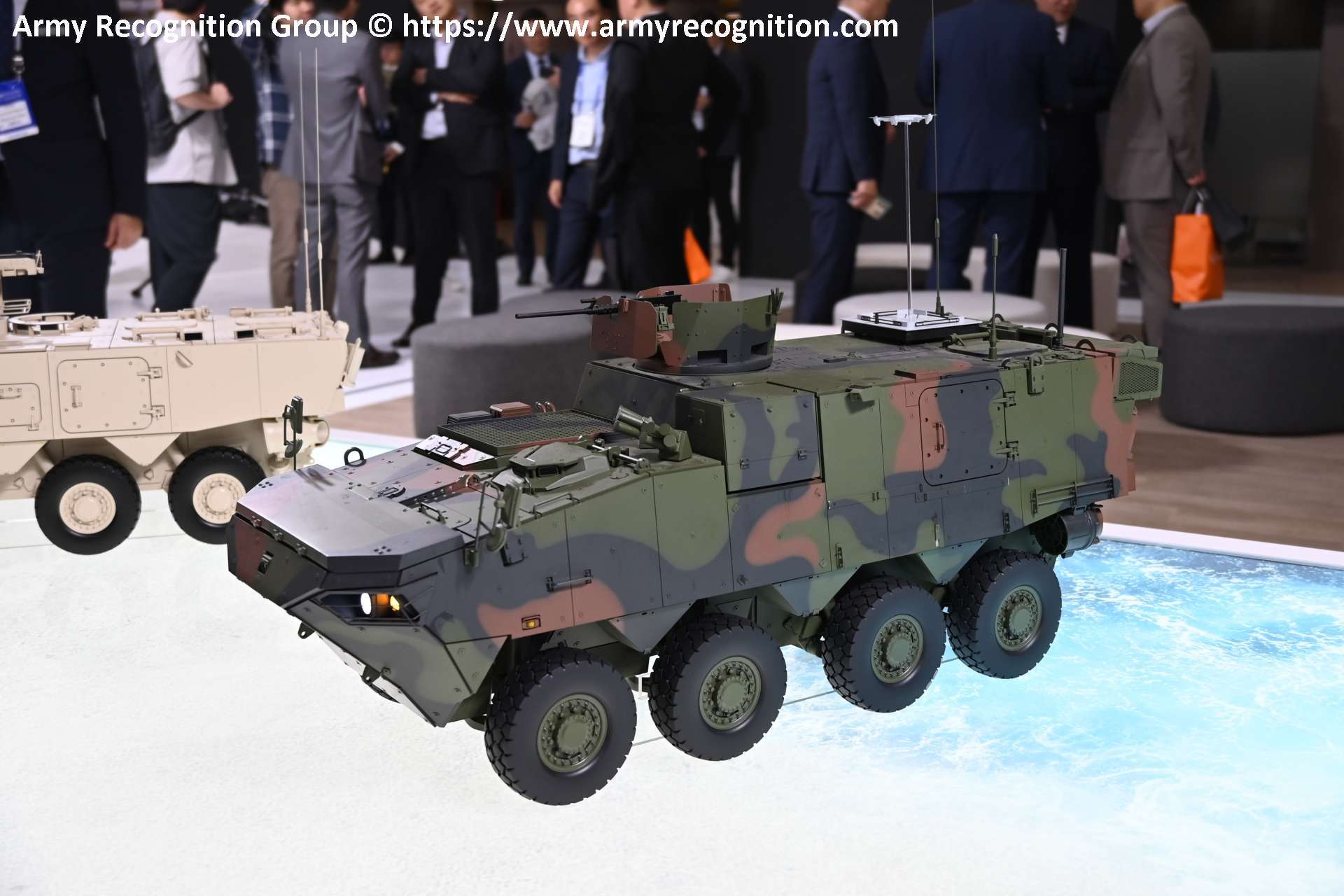 Hyundai Rotem Hilights Next-Gen K877 Command Post Vehicle at KADEX 2024