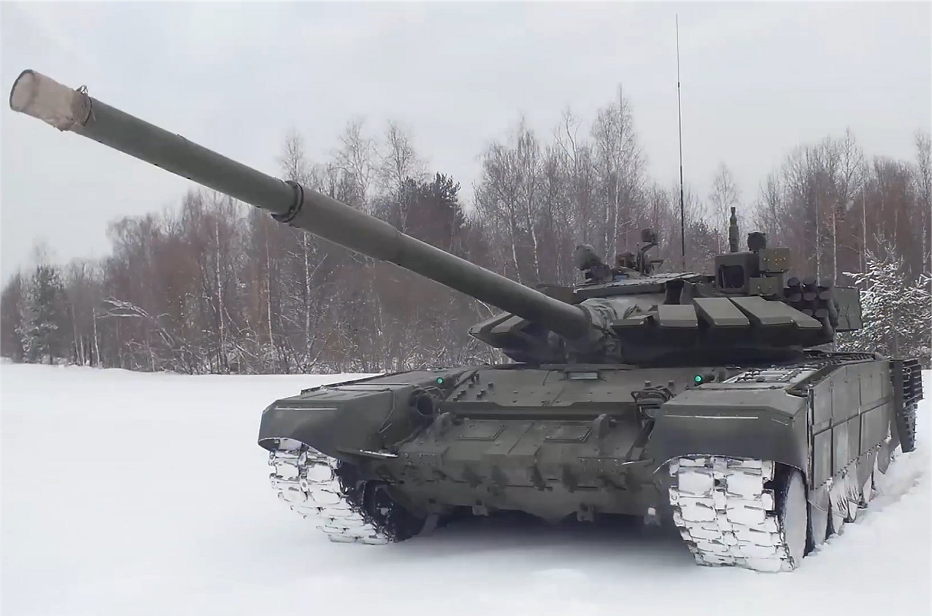 Russia Equips T-72B3M Tanks with Advanced Arena-M Active Protection System