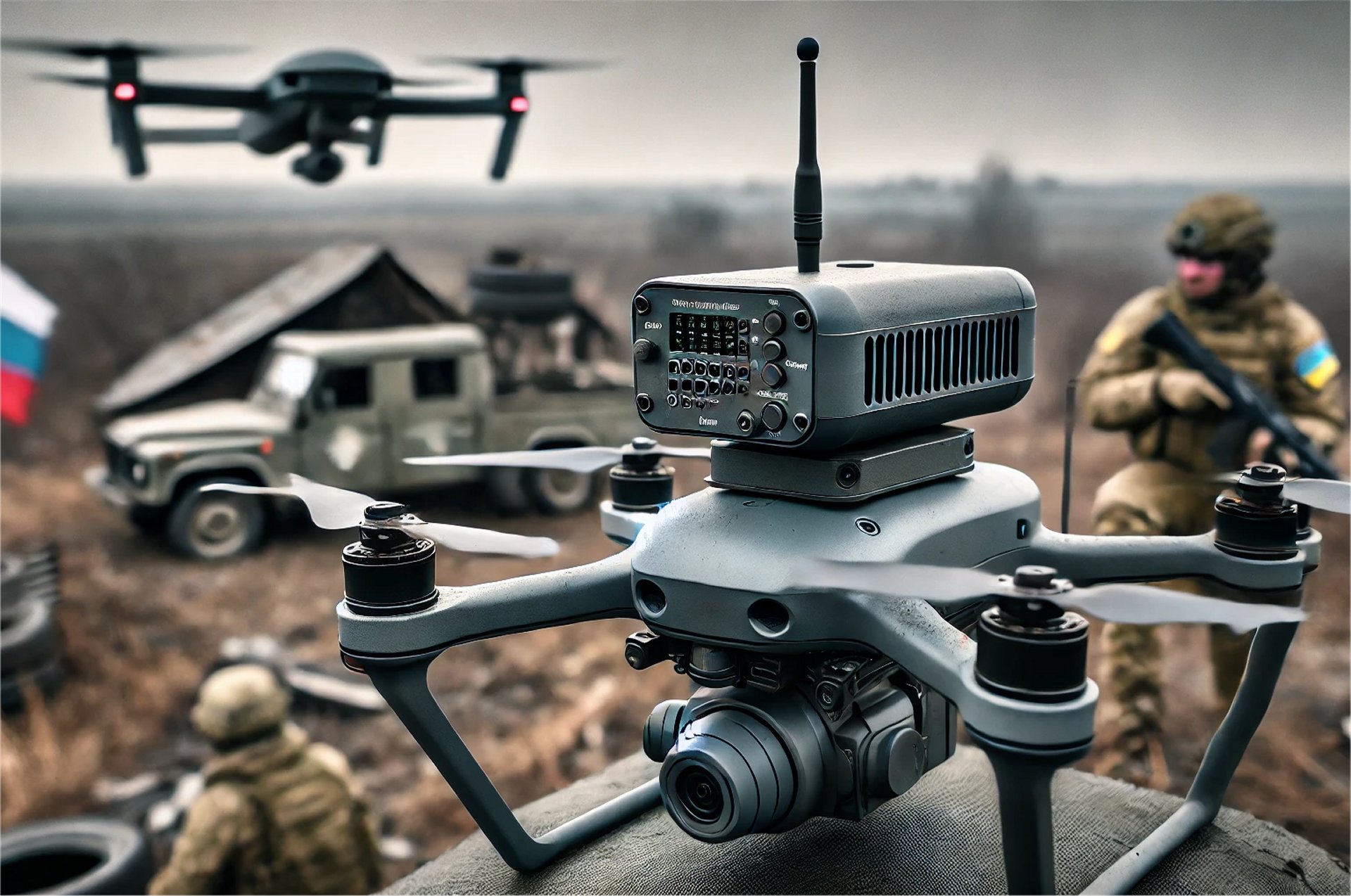 Russian drones now equipped with Electronic Warfare Systems to counter ...