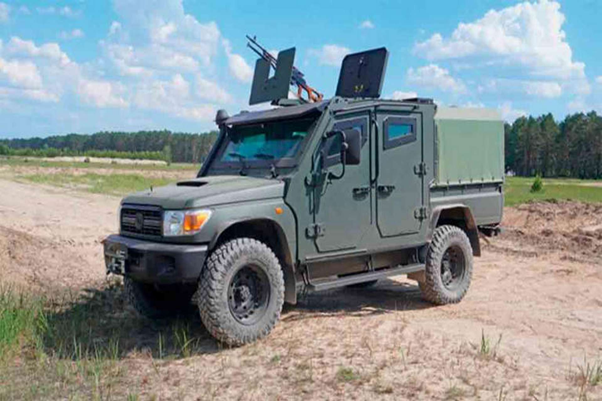Ukraine Deploys New Djura Light Tactical Armored Vehicle to Enhance ...