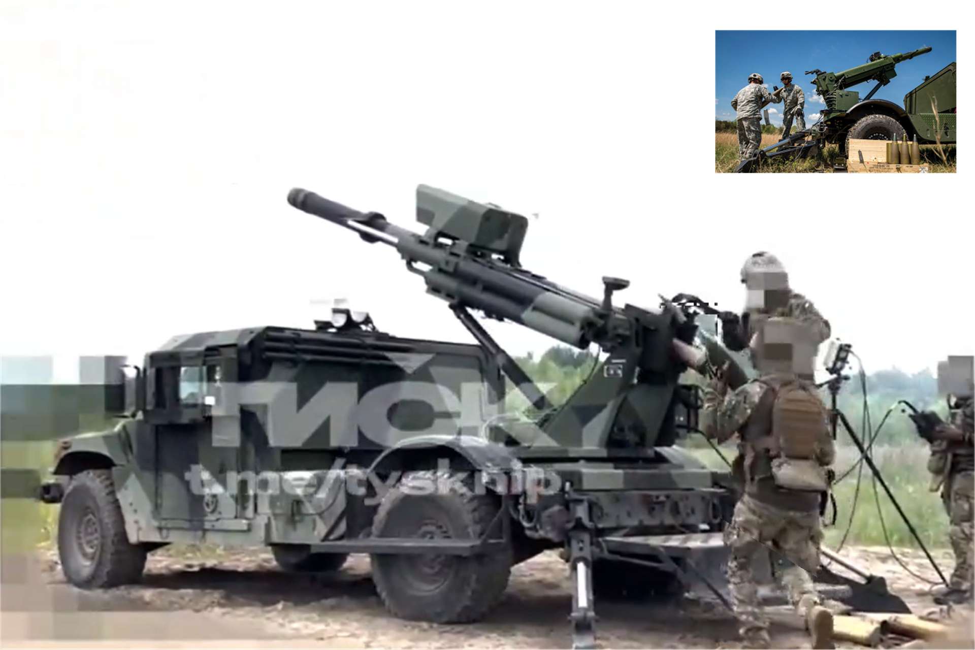 Ukraine Prepares for Combat Debut of US-Supplied 2-CT Hawkeye 105mm ...