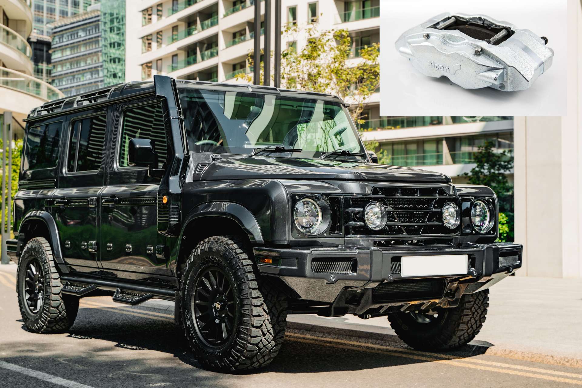 Alcon reinforces Ineos Grenadier’s braking for armored and performance ...