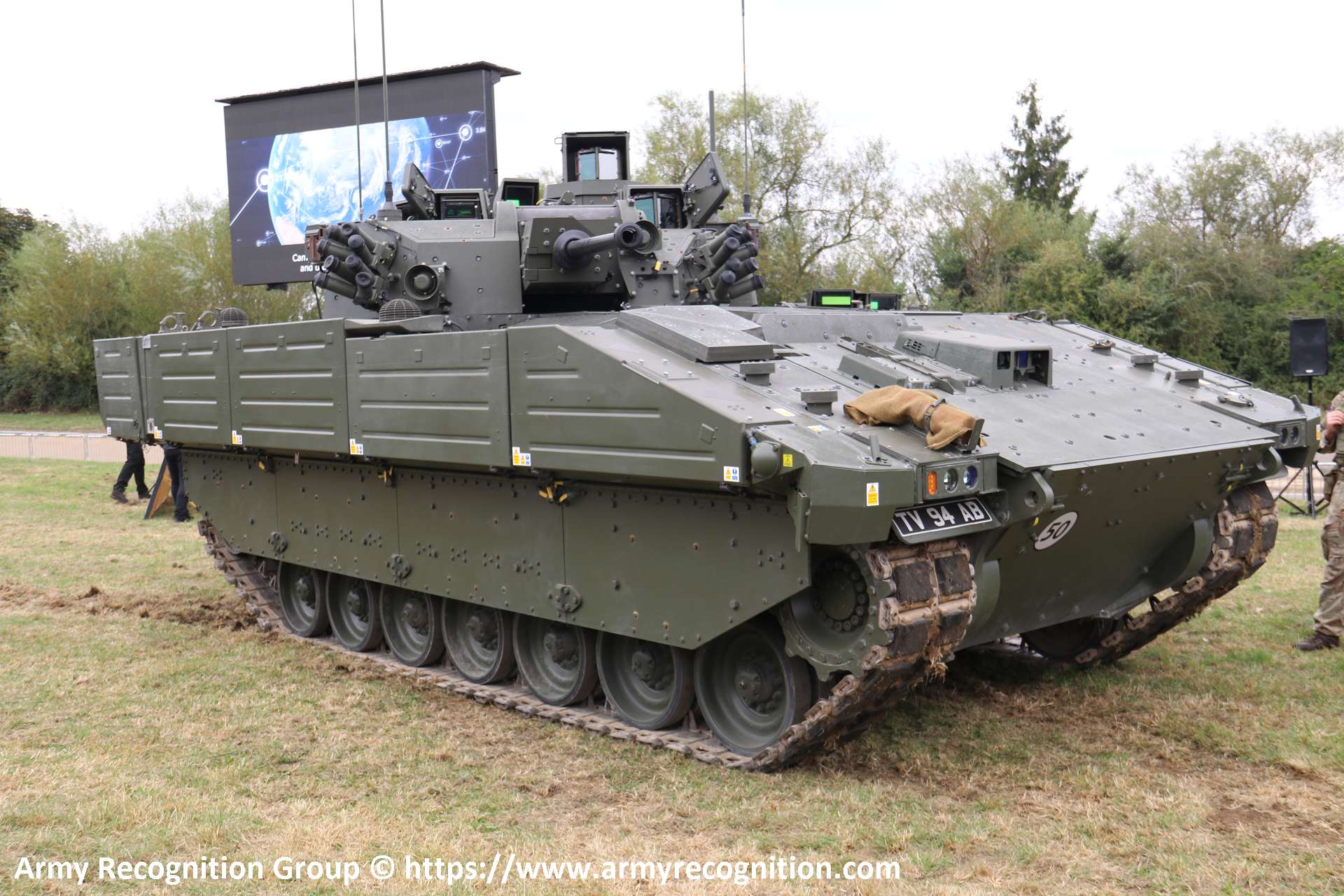 Ajax Family Series Report 2: British Army Ajax 40mm Fighting Vehicle at ...