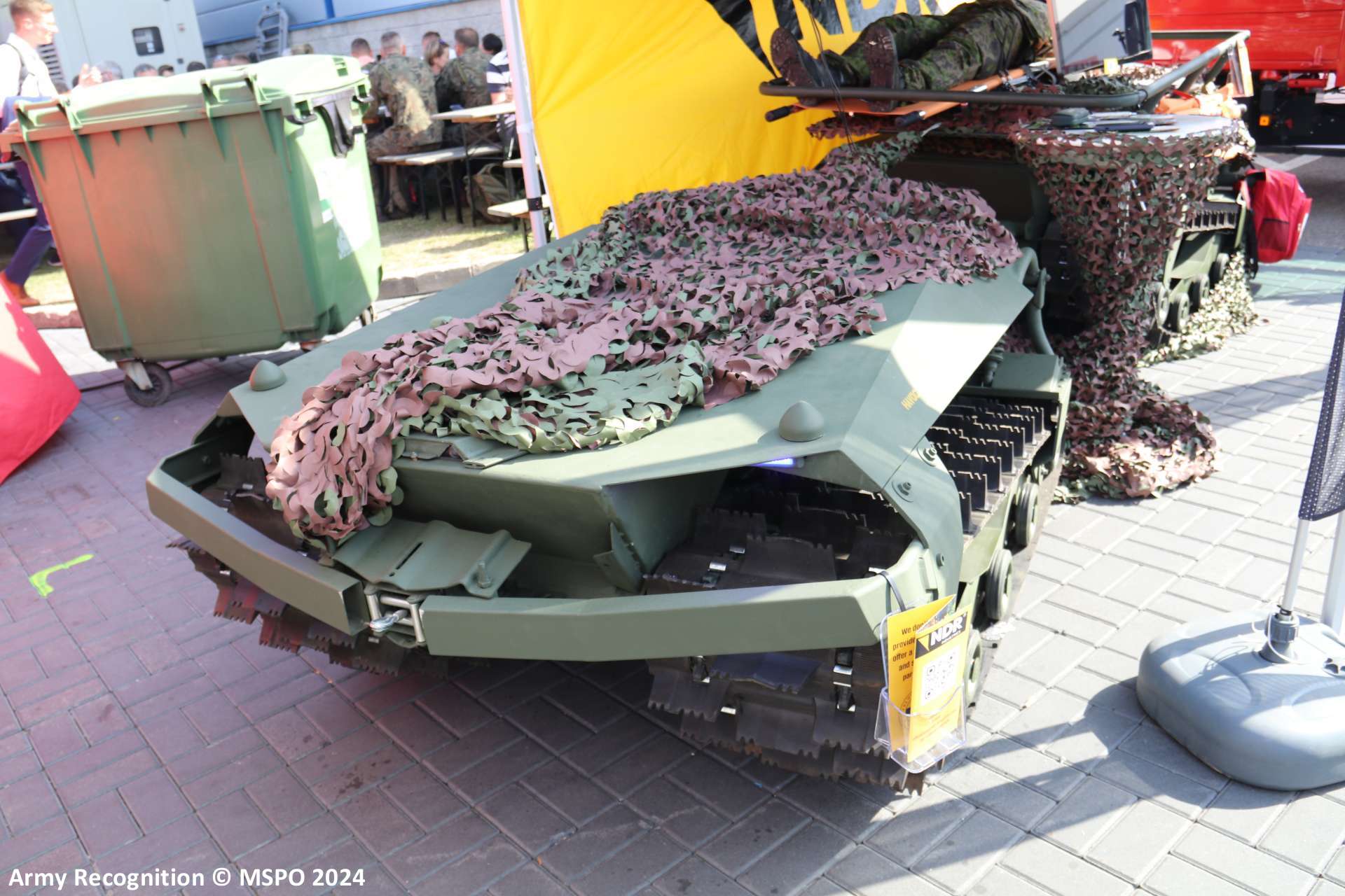 Finnish company NDR-Industries creates Havoc S-300 Gen3 medical UGV ...