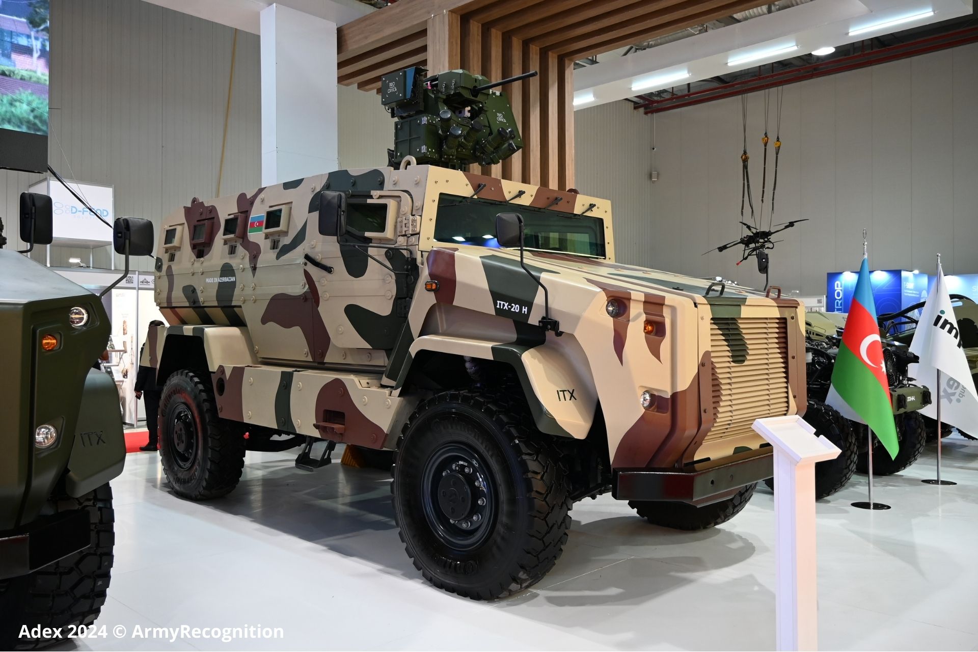 First Presentation of ITX-20 H MRAP Armored Vehicle by Improtex Group ...