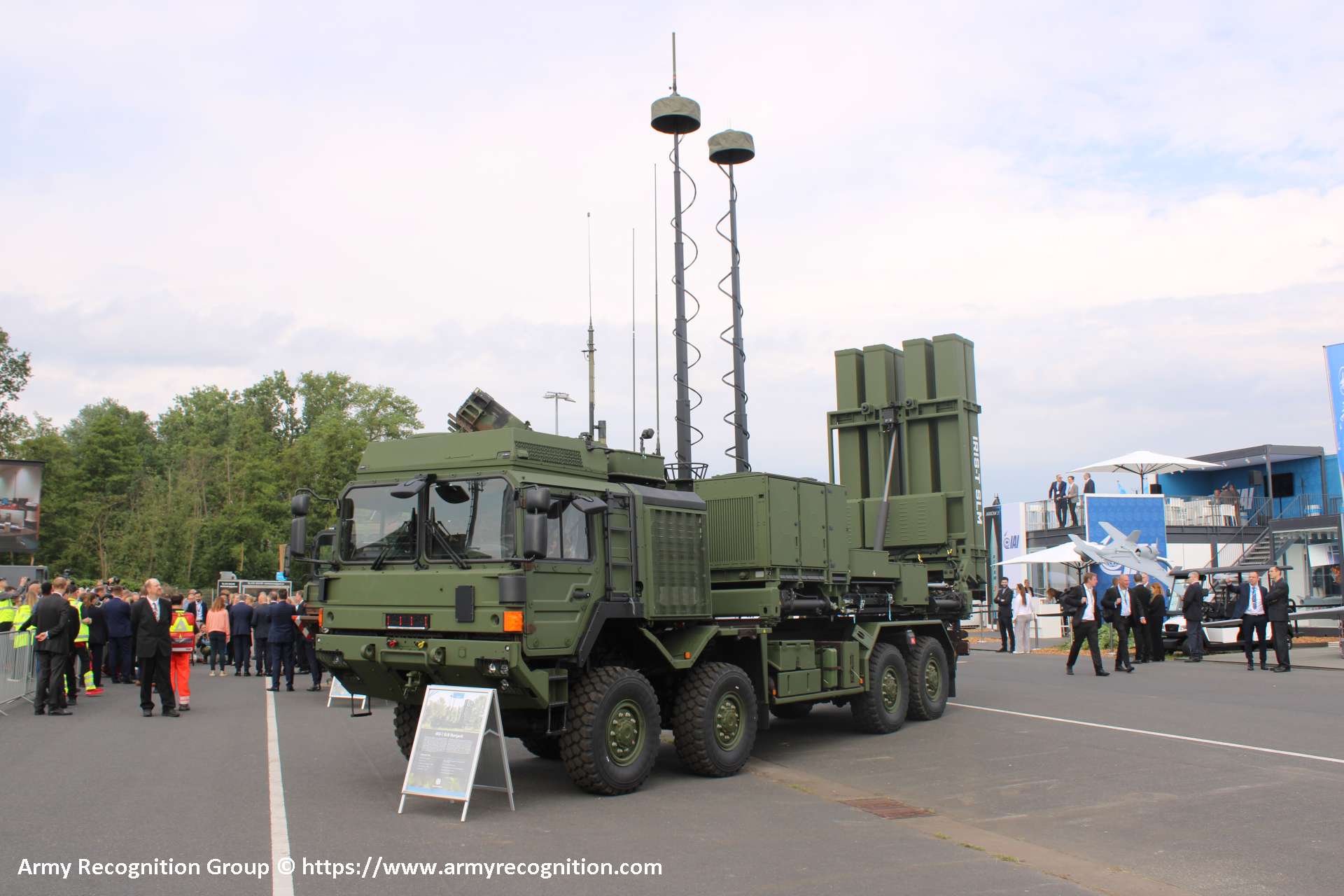 Germany Confirms Plan to Deliver 12 IRIS-T SLM Air Defense Missile ...