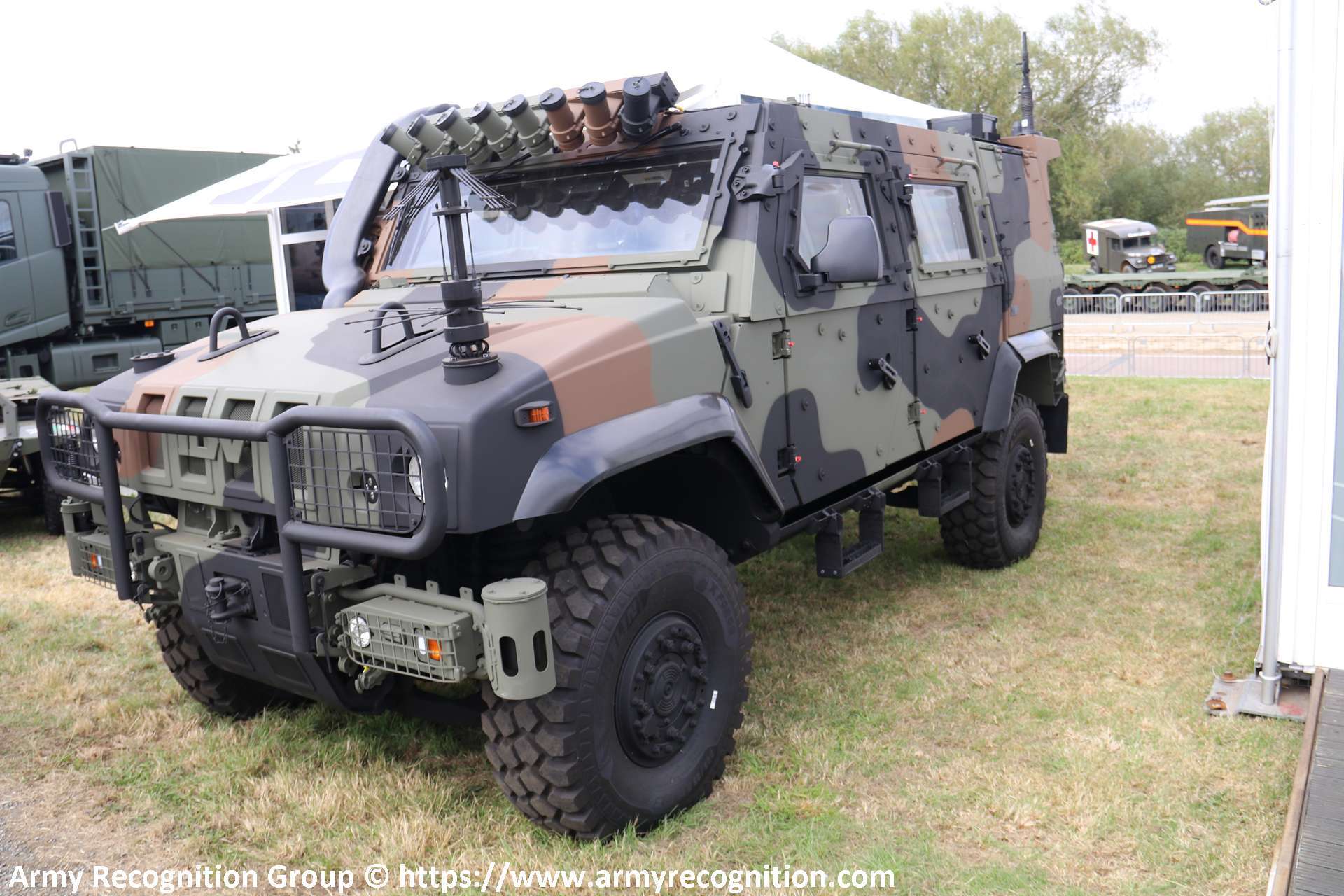 IDV Exhibits LMV2 Light Multirole Vehicle at DVD 2024