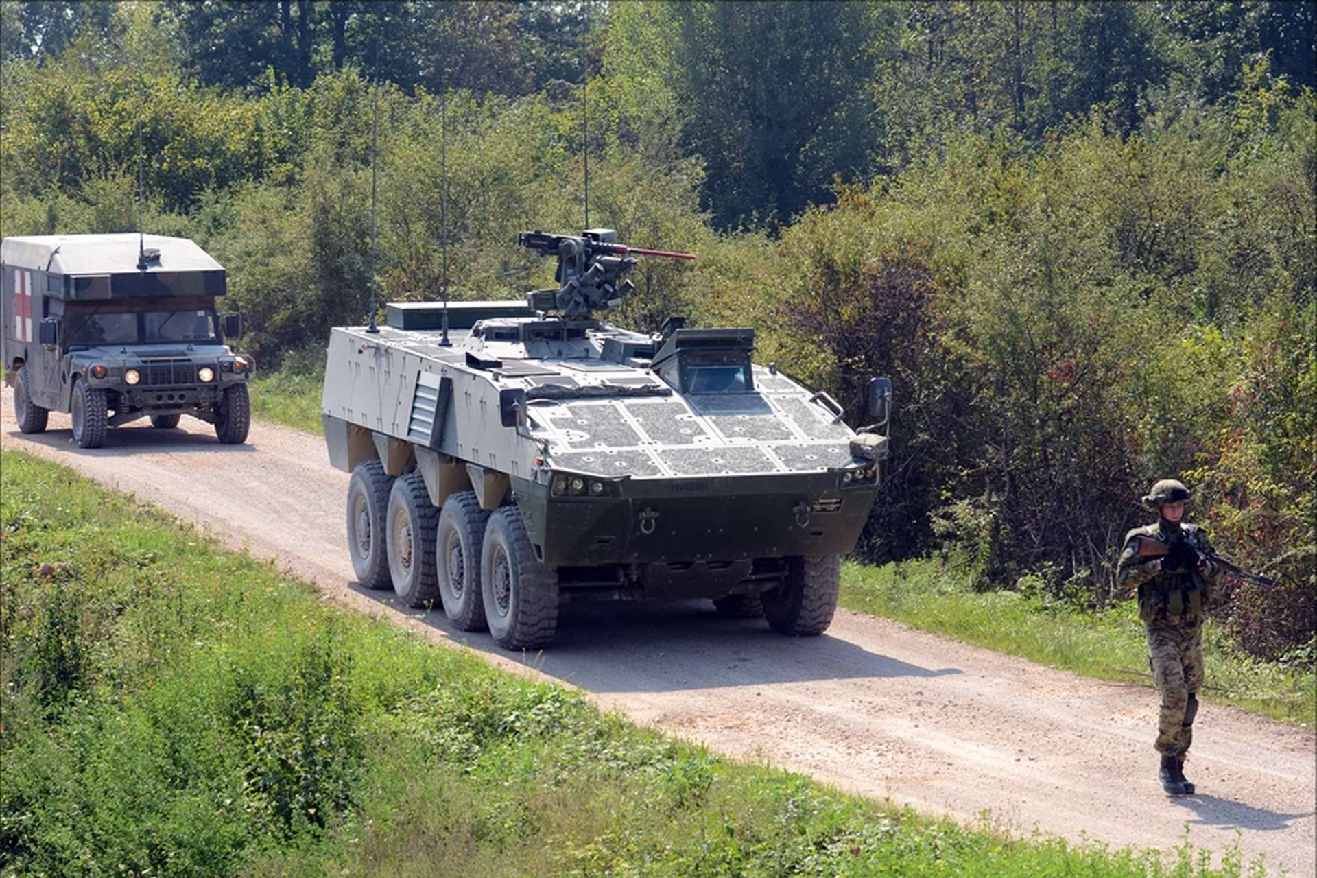 Latvia to Transfer Patria Armored Vehicles to Ukraine in 2025
