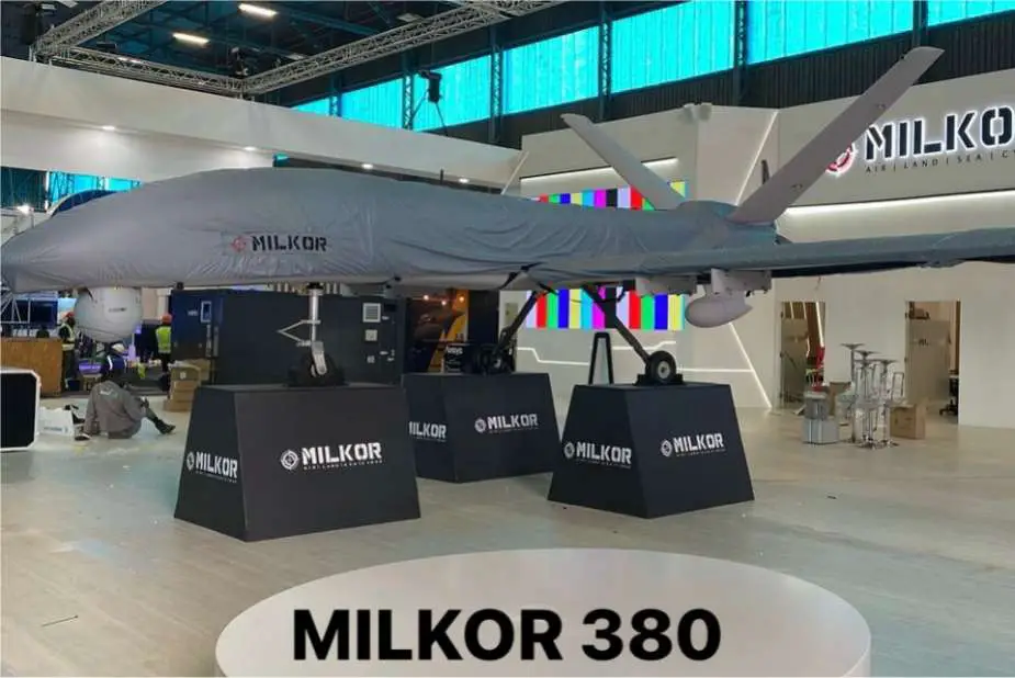 Milkor Displays its Advanced Milkor 380 UAS Unmanned Aerial System at ...